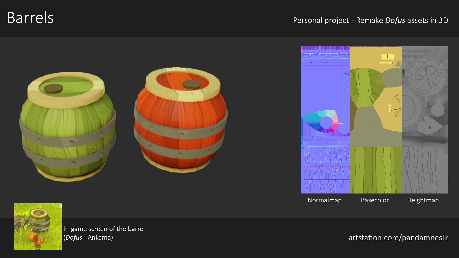 ArtStation - Barrels models