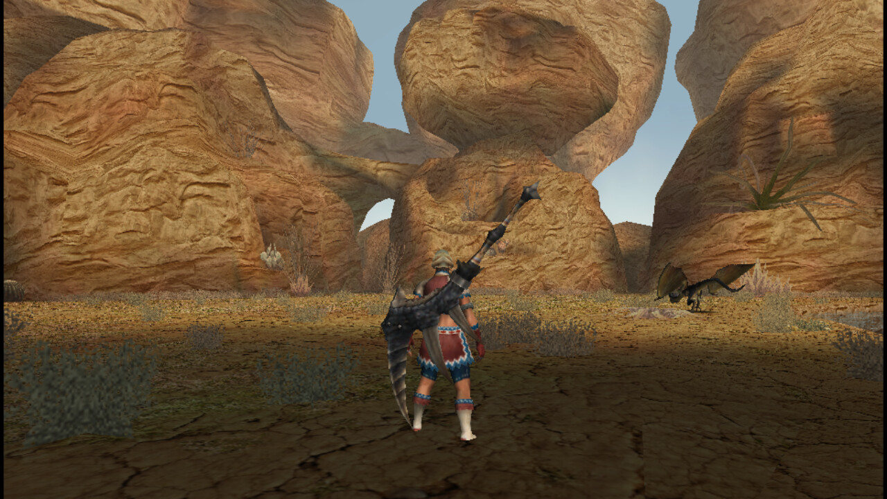 ArtStation - MHFU OldDesert Remaster project