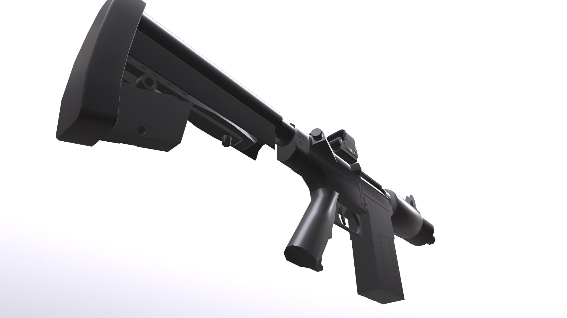 ArtStation - M4 Rifle without texture