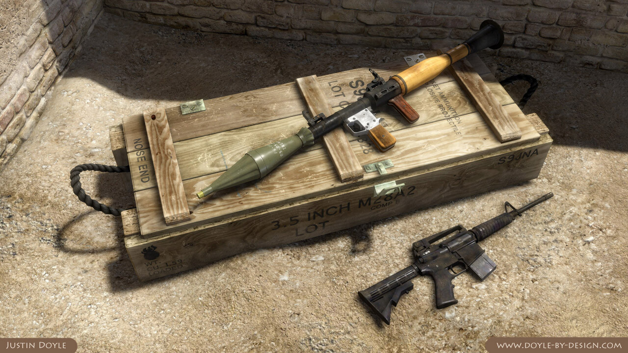 ArtStation - Ammo Crate