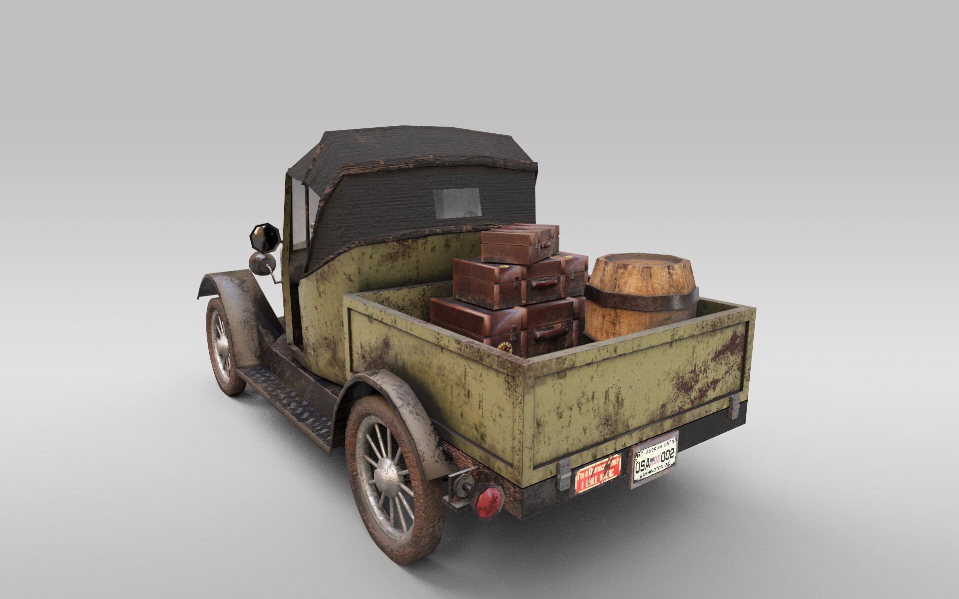 Rusty Model T Pickups
