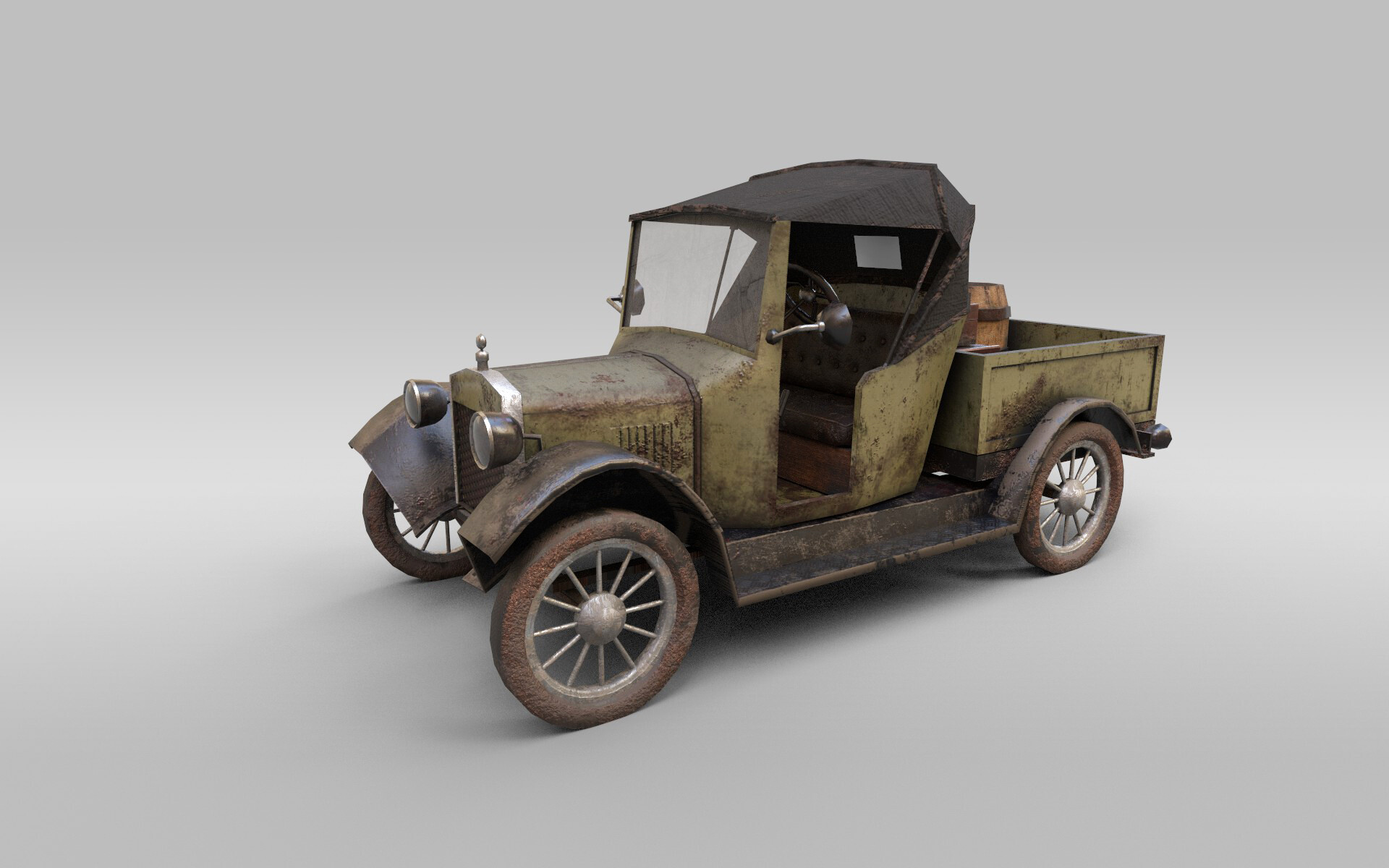 Rusty Model T Pickups