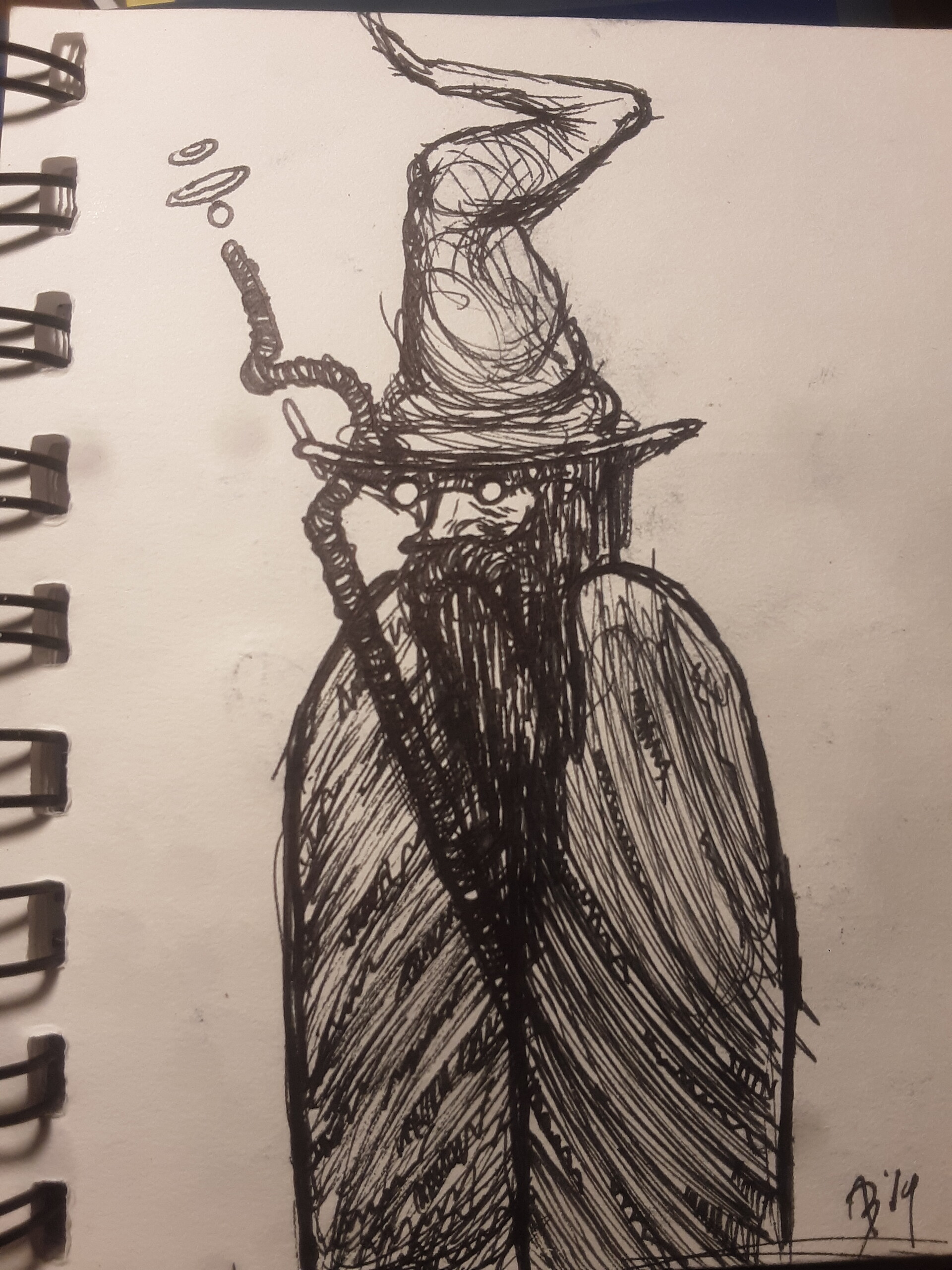 ArtStation - the lonely wizard