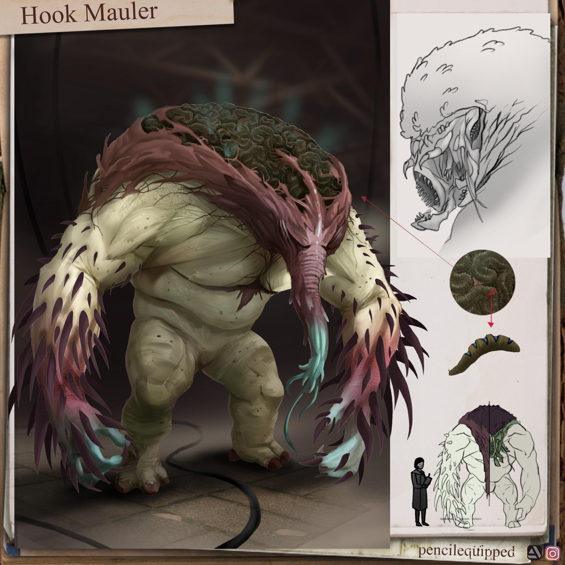 ArtStation - Creature Concepts and Animal Studies