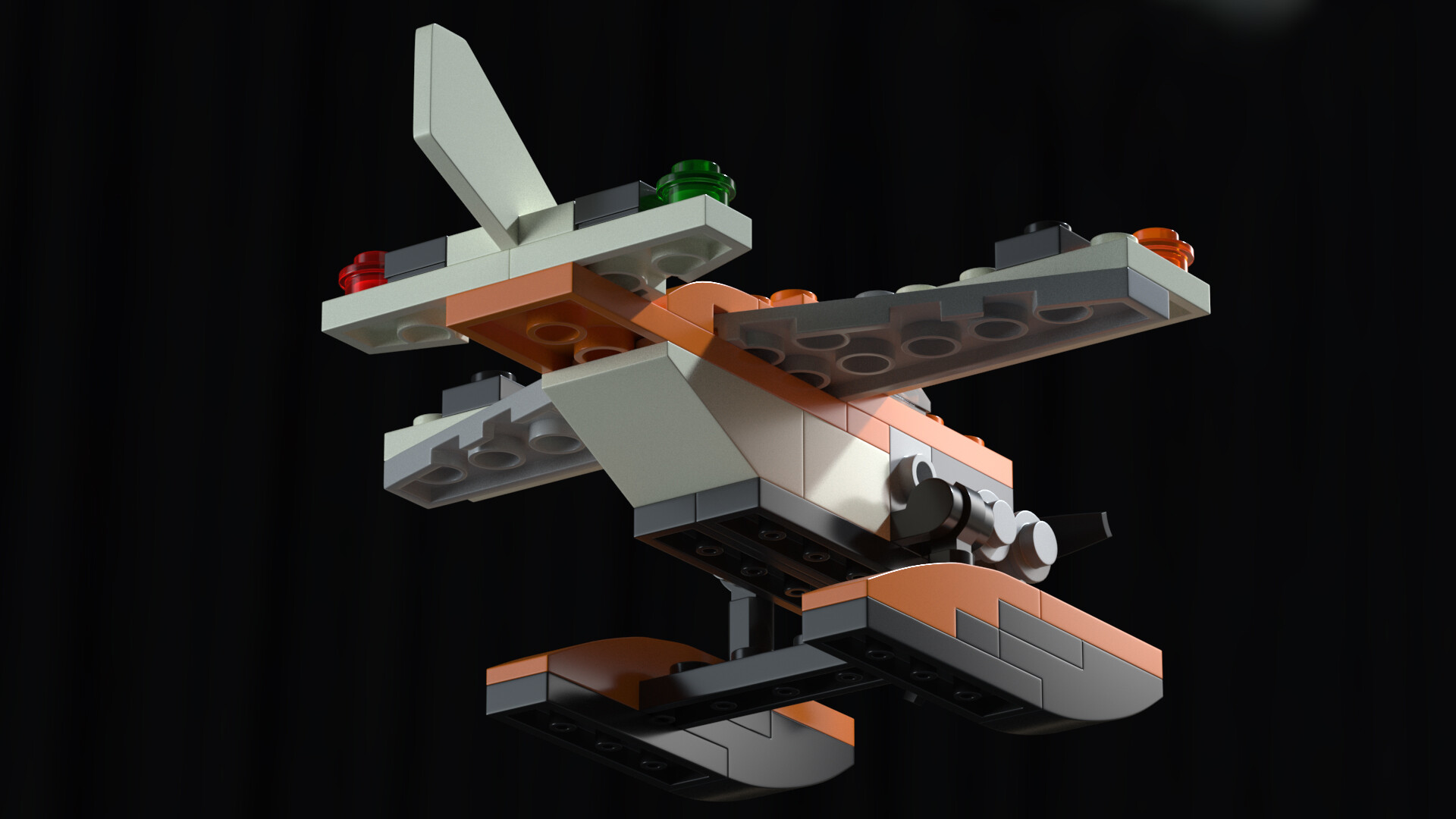 Jonathan Truong - Lego Mini Plane 31028 3D Model