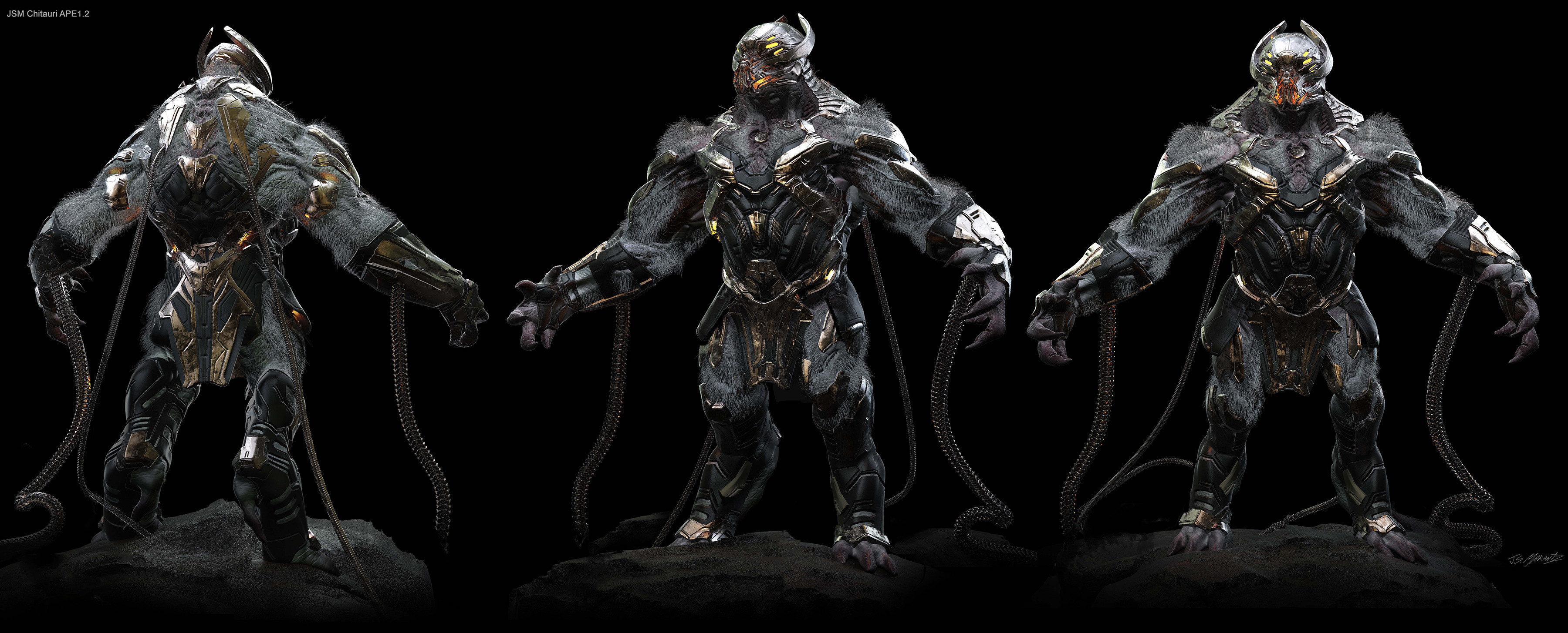 Jerad S. Marantz - Avengers Endgame: Chitauri Gorilla Design