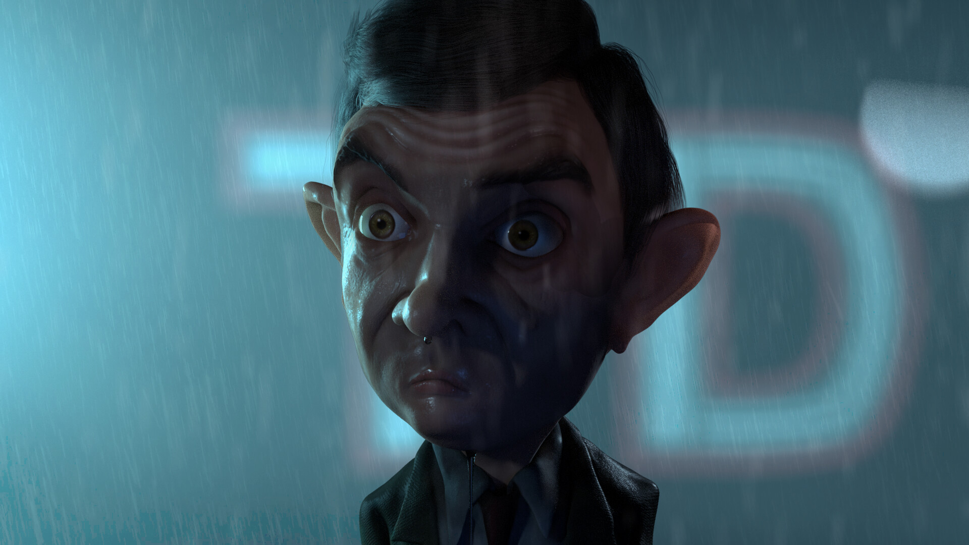 ArtStation - Mr. Bean tdu challenge.