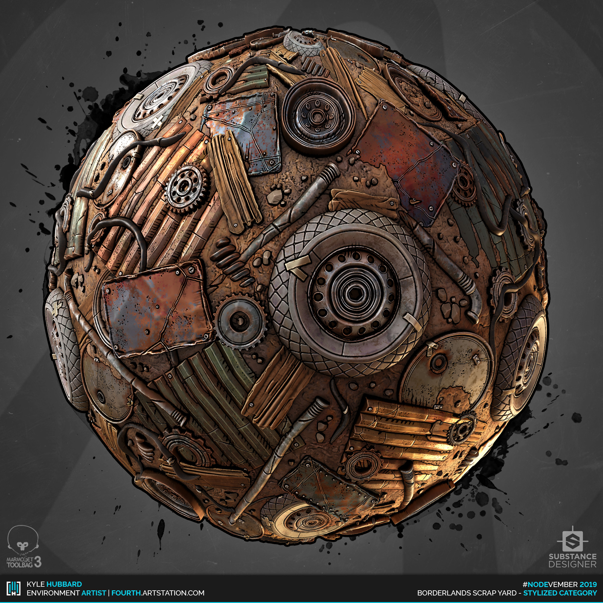 The 4th Dimension - Borderlands Scrap Yard | #NODEVEMBER 2019