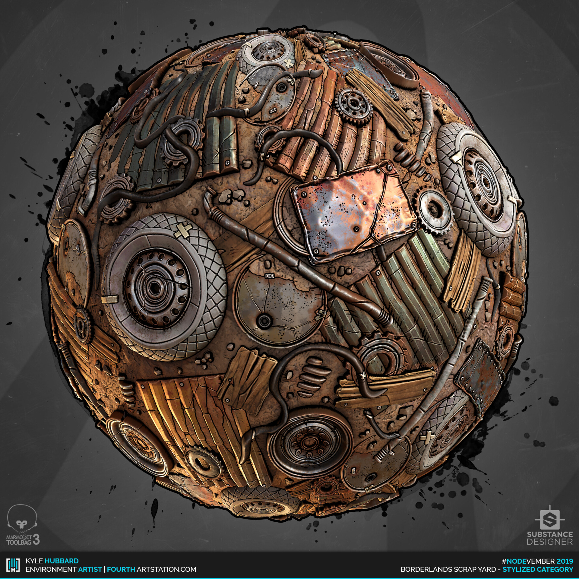 The 4th Dimension - Borderlands Scrap Yard | #NODEVEMBER 2019