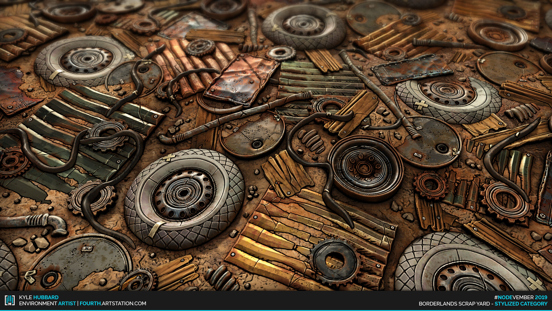 The 4th Dimension - Borderlands Scrap Yard | #NODEVEMBER 2019