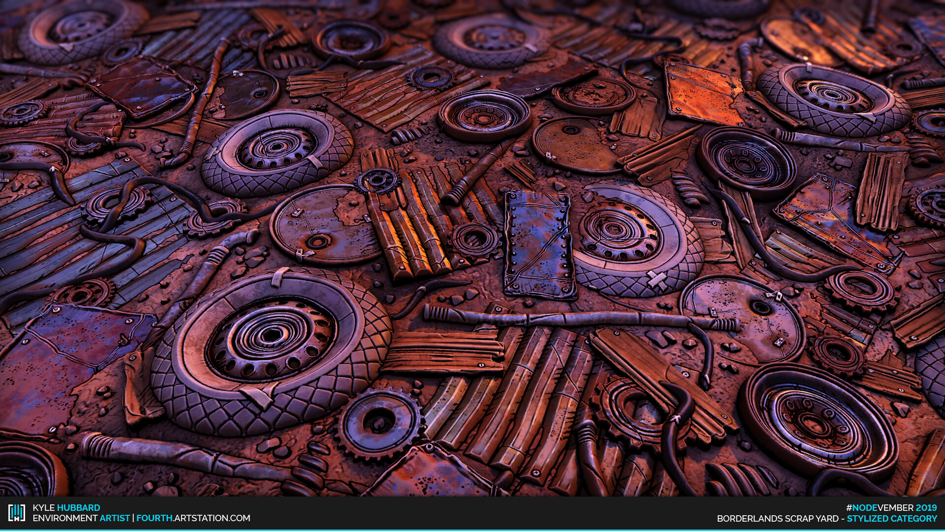 The 4th Dimension - Borderlands Scrap Yard | #NODEVEMBER 2019