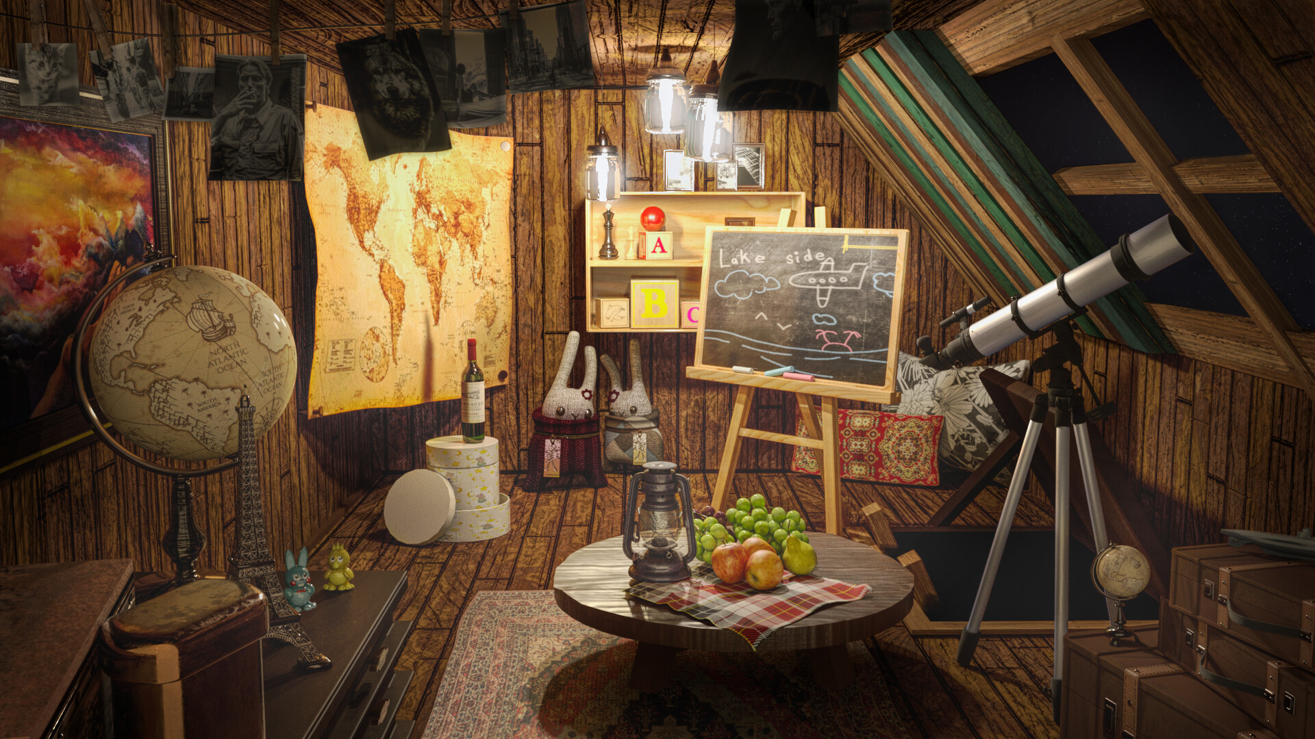 ArtStation - Secret Hideout