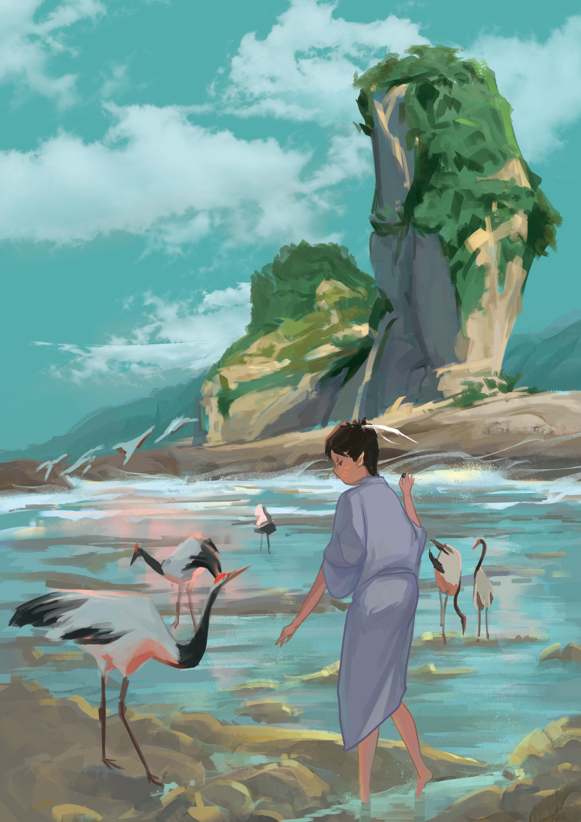 ArtStation - Northwest sea