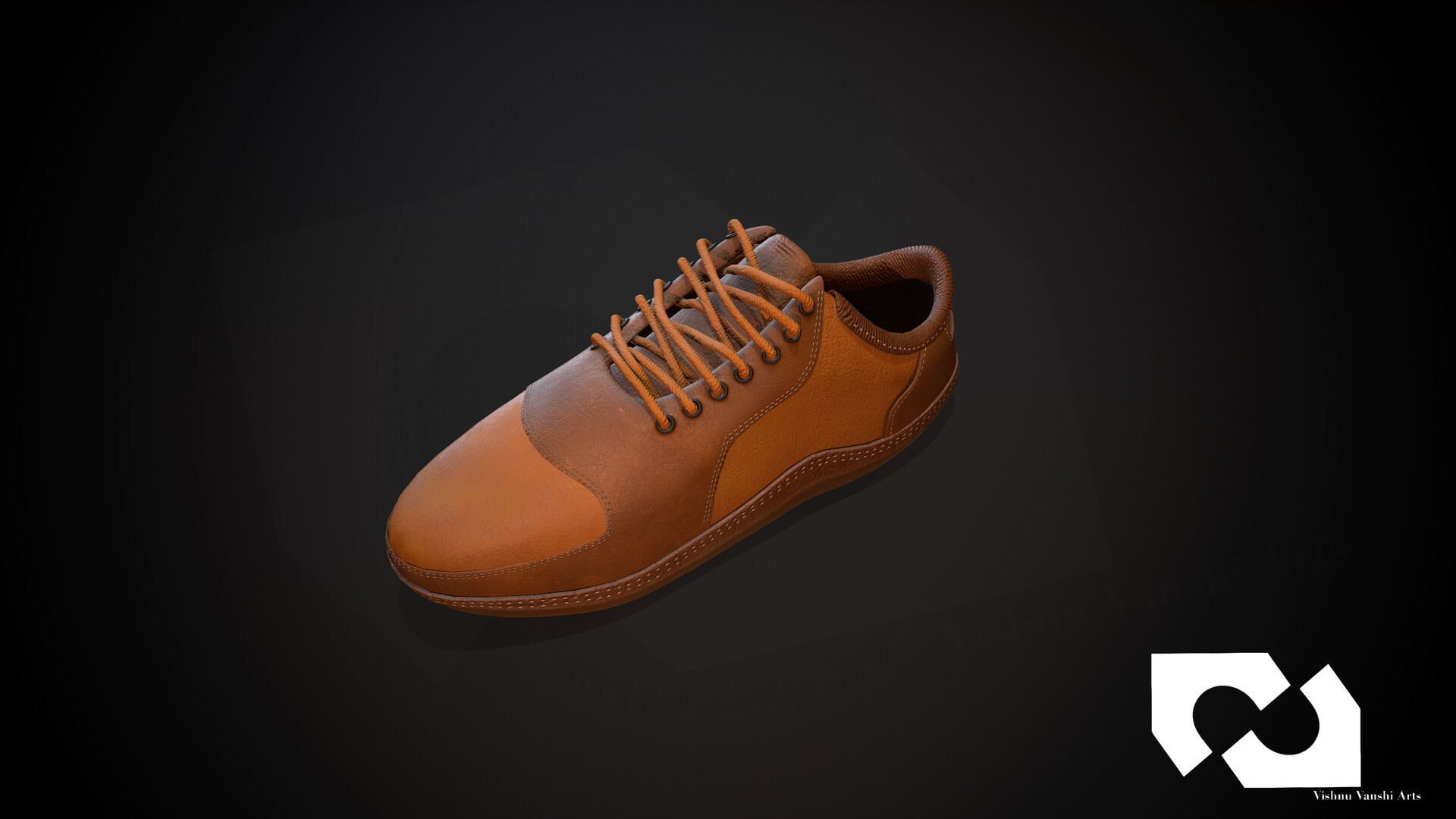 ArtStation - 3D shoe with PBR maps
