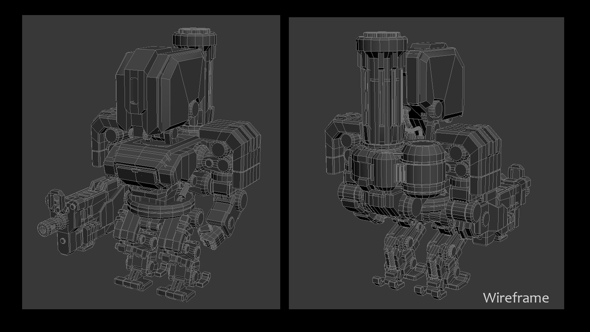 Linus Goh - Assignment_3 High Poly Model - Chibi Bastion