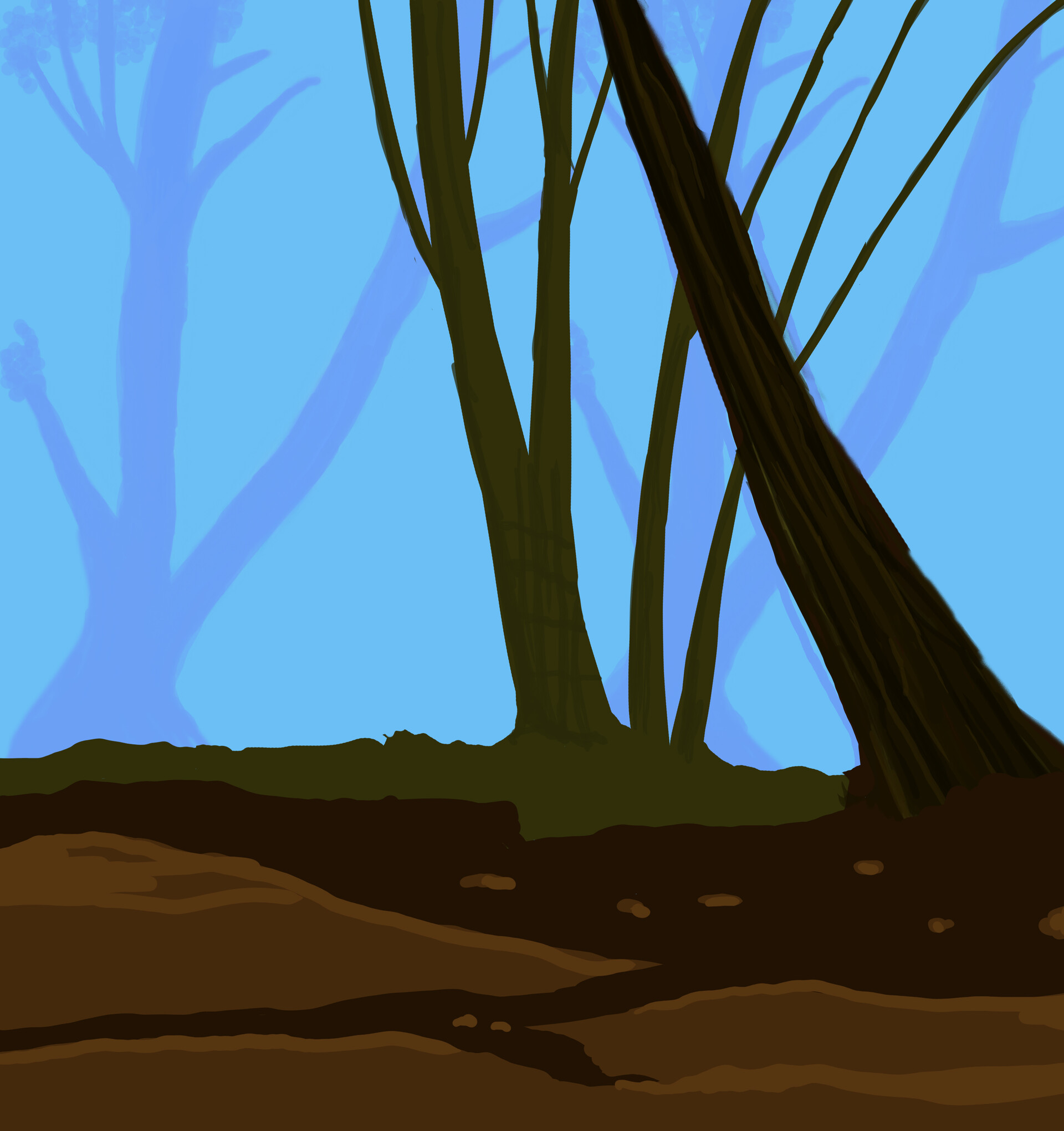 ArtStation - Digital Painting Game Background