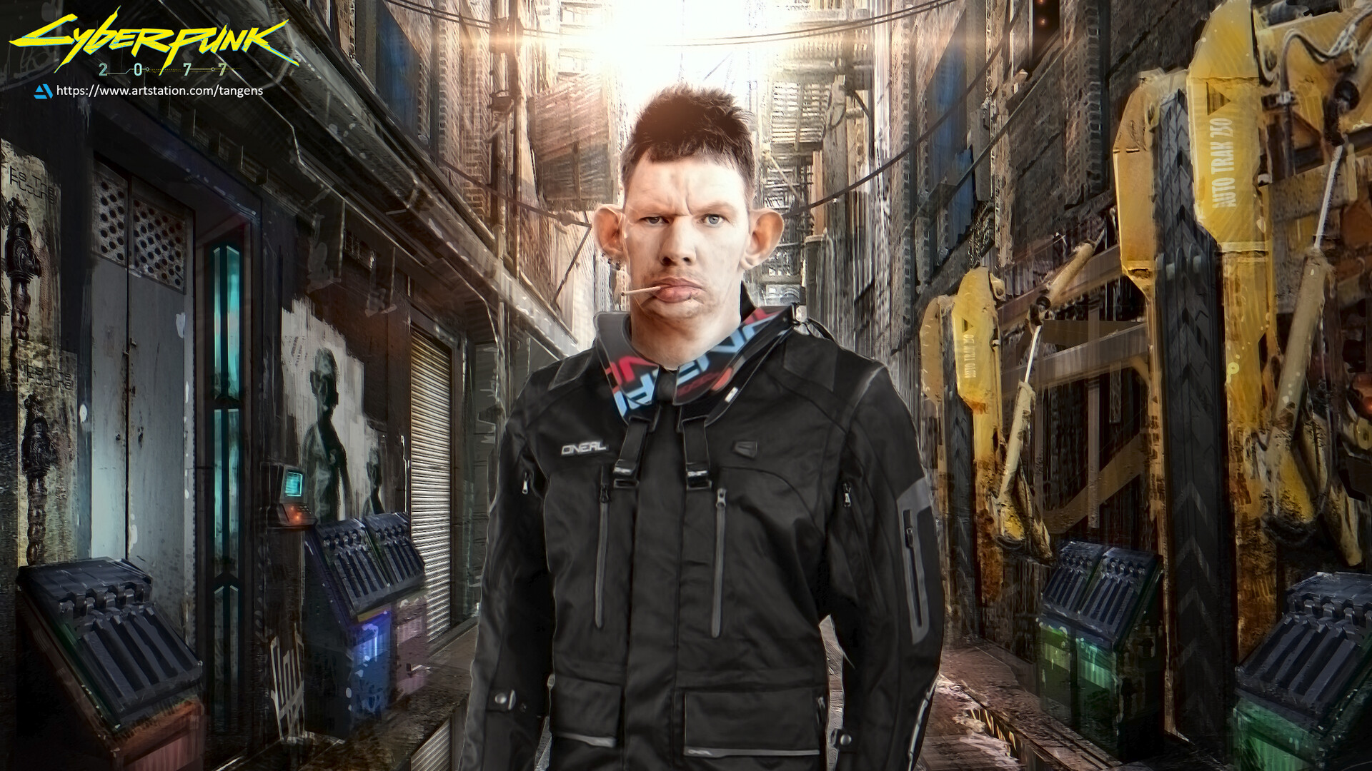 ArtStation - Пожилой панк