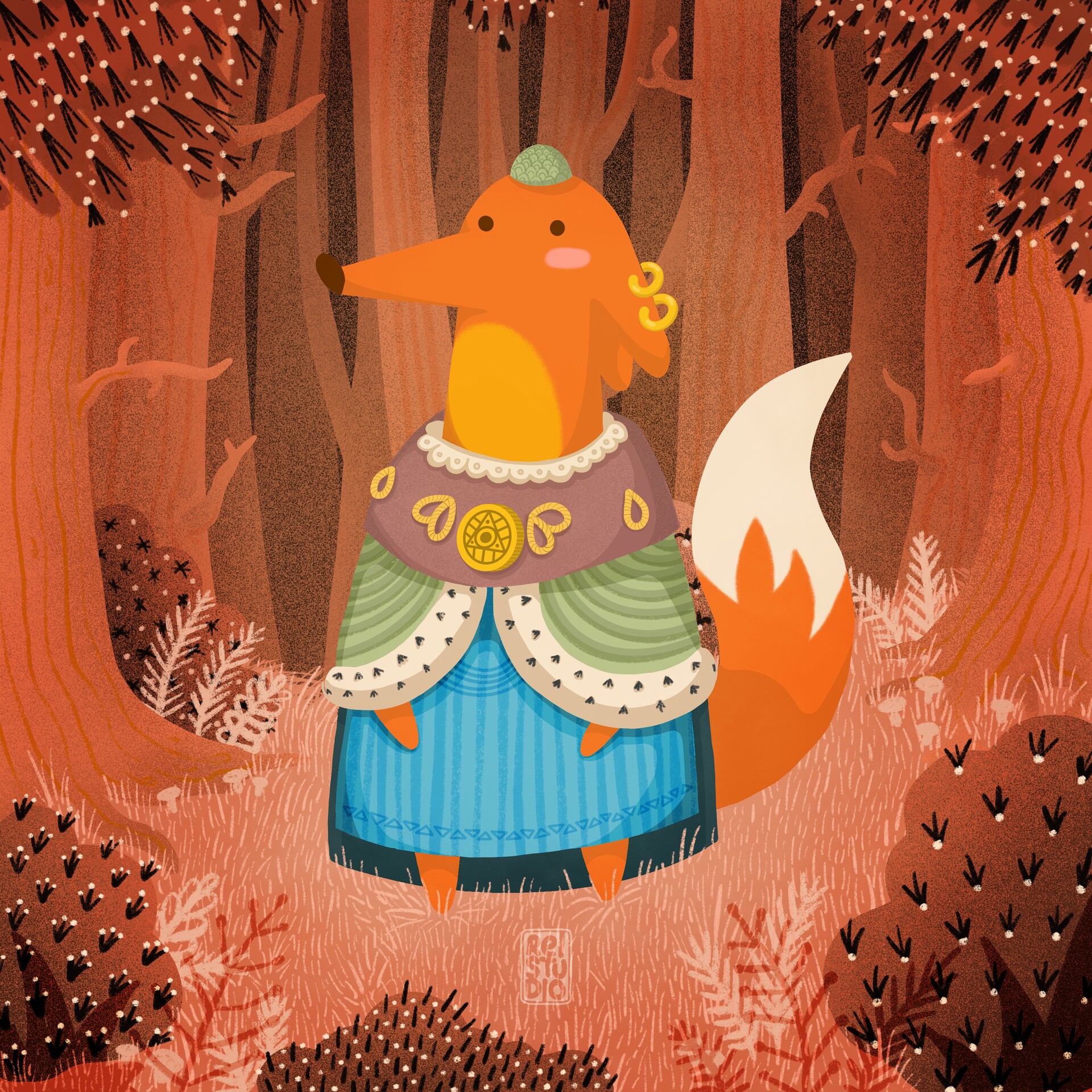 ArtStation - Milo the Fox