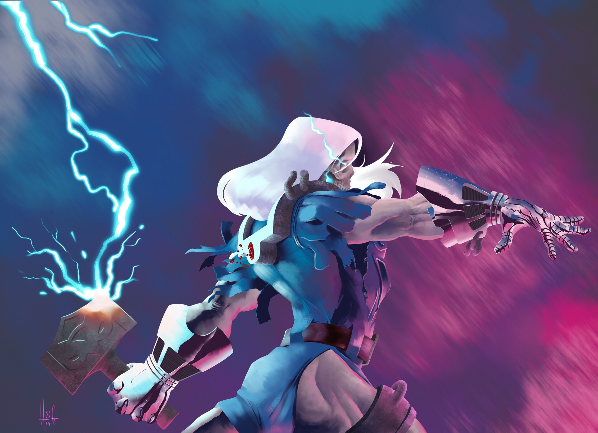 ArtStation - Walter Simonson’s Thor