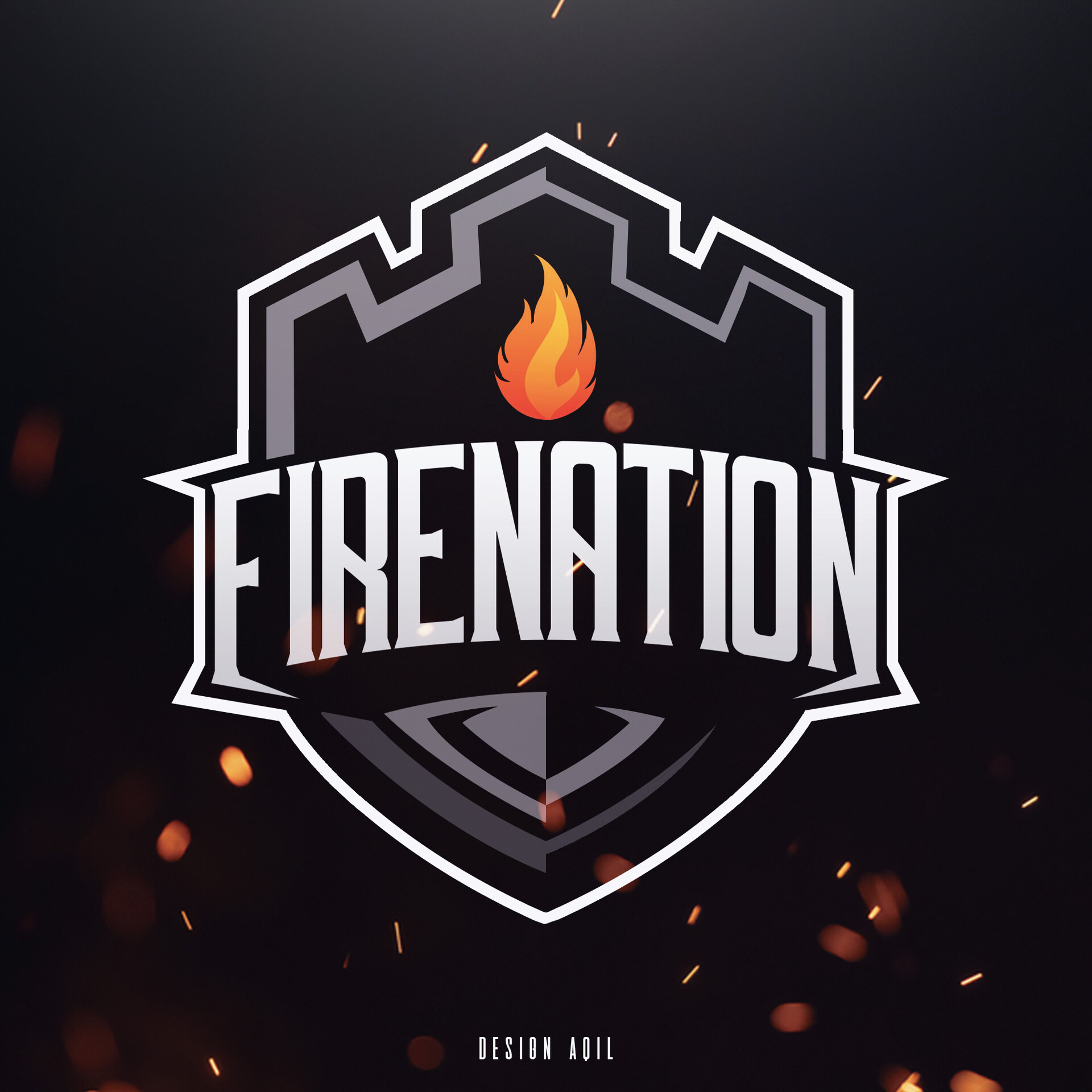 ArtStation - FIRENATION Logo Design