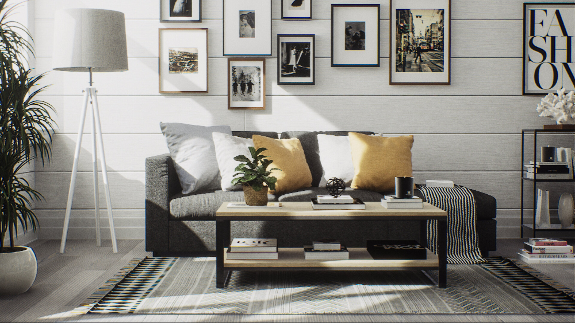 Pasquale Scionti - Raytrace Interior created with Unreal Engine 4.23