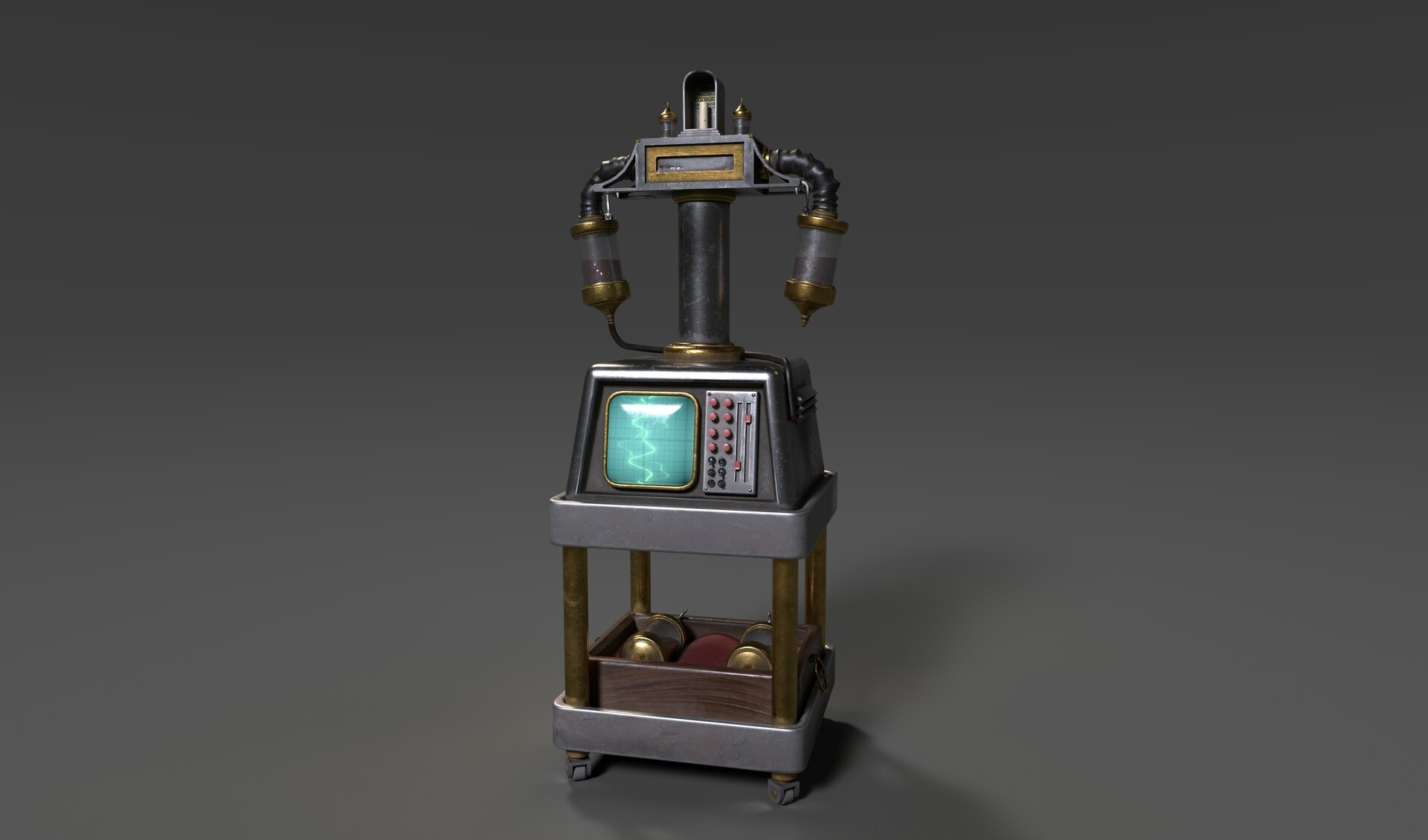 ArtStation - Gothic Blood Transfusion Cart