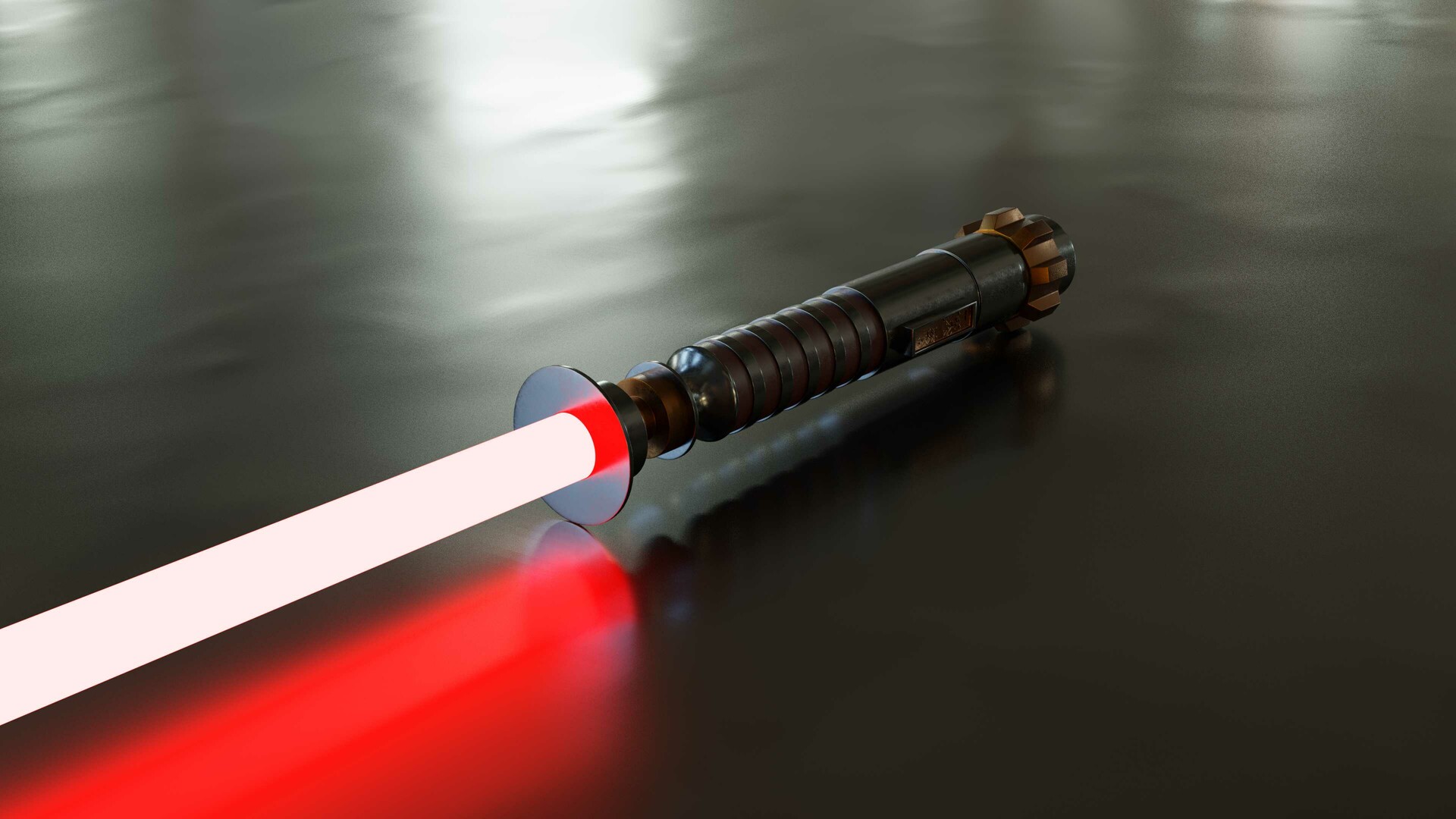 ArtStation - Red Lightsaber