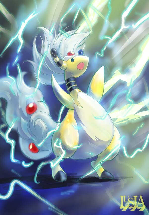 mega ampharos wallpaper