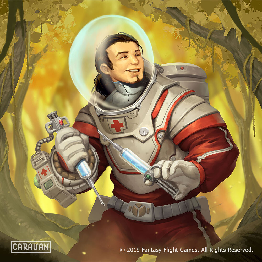 ArtStation - Keyforge-NurseSoto