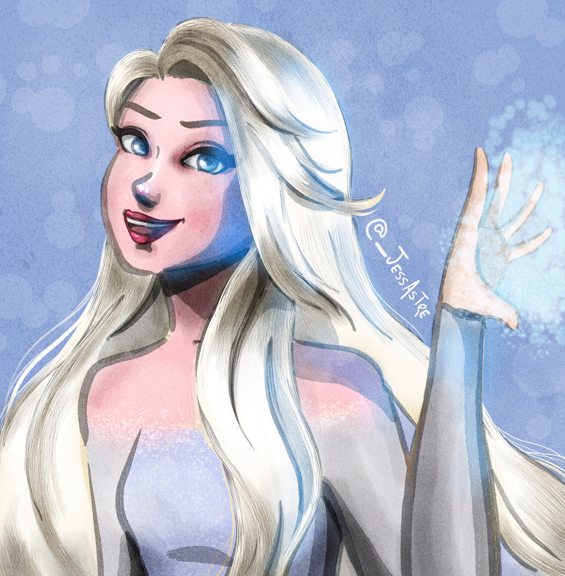 ArtStation - Elsa fanart