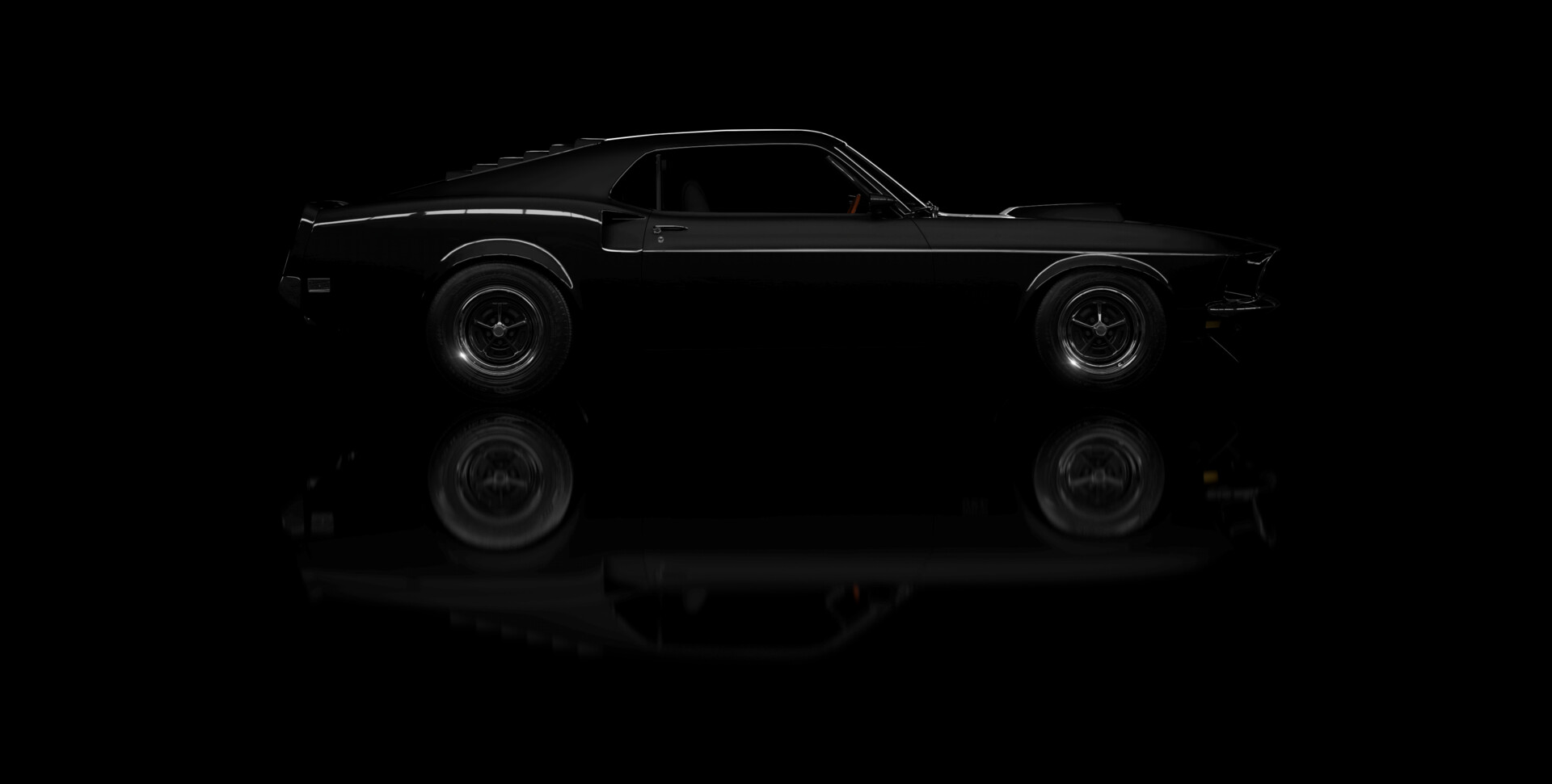 1969 Ford Mustang Boss 429 Wallpaper