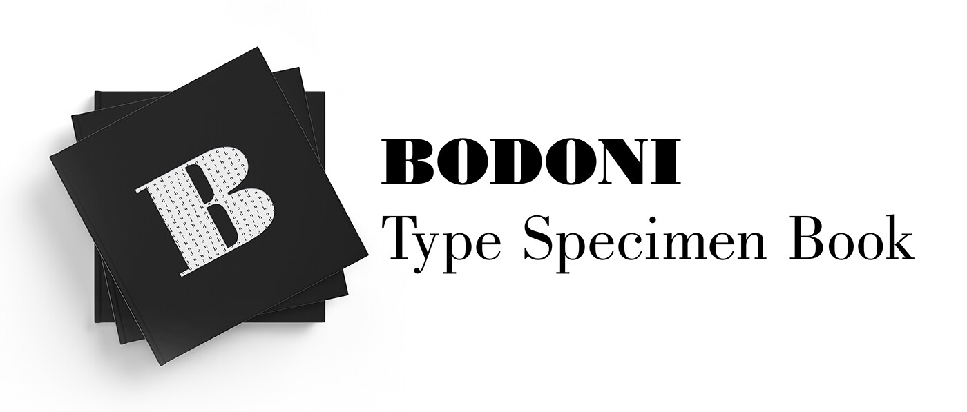 Bodoni Type Specimen