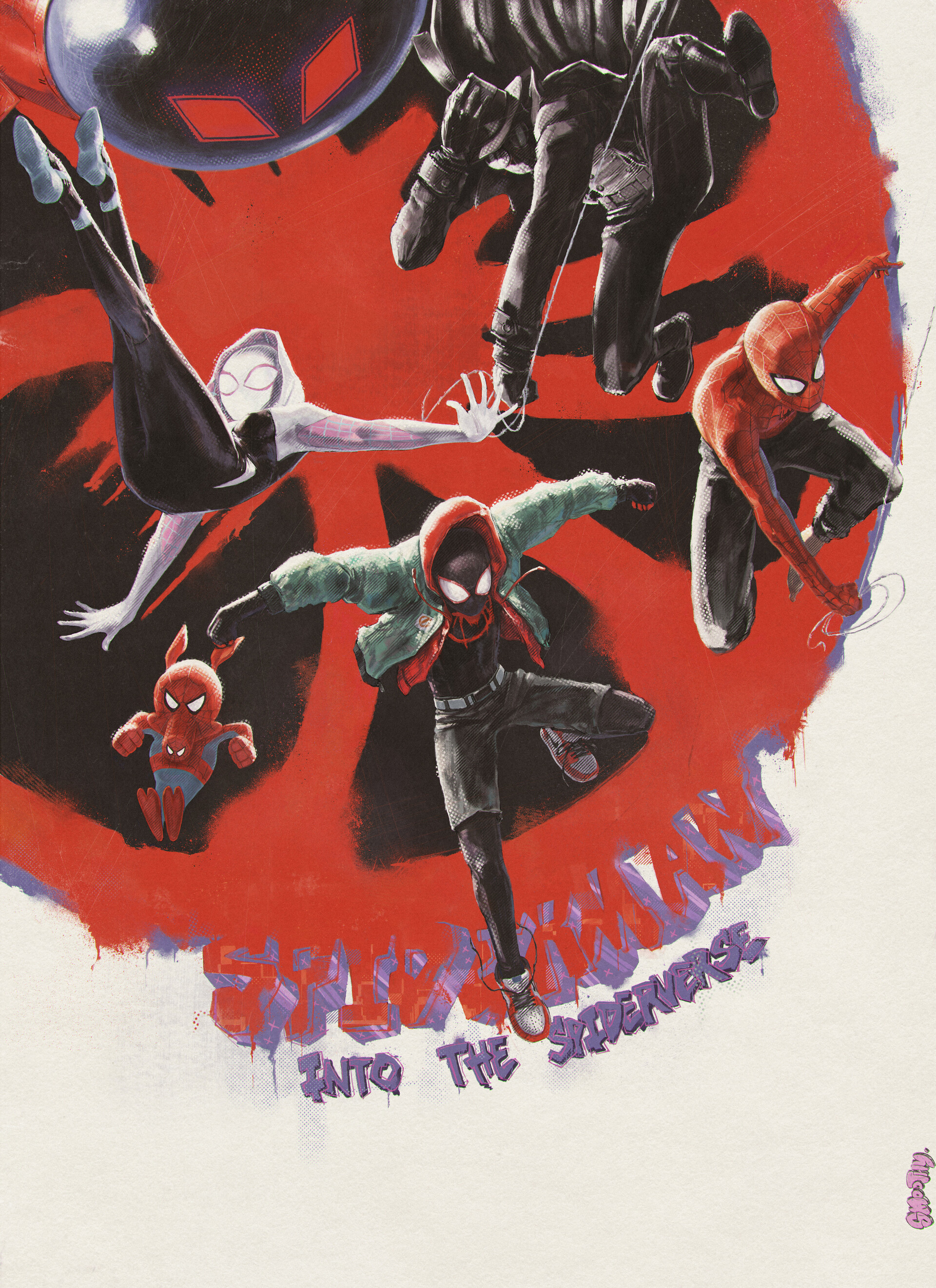ArtStation - Into the Spiderverse