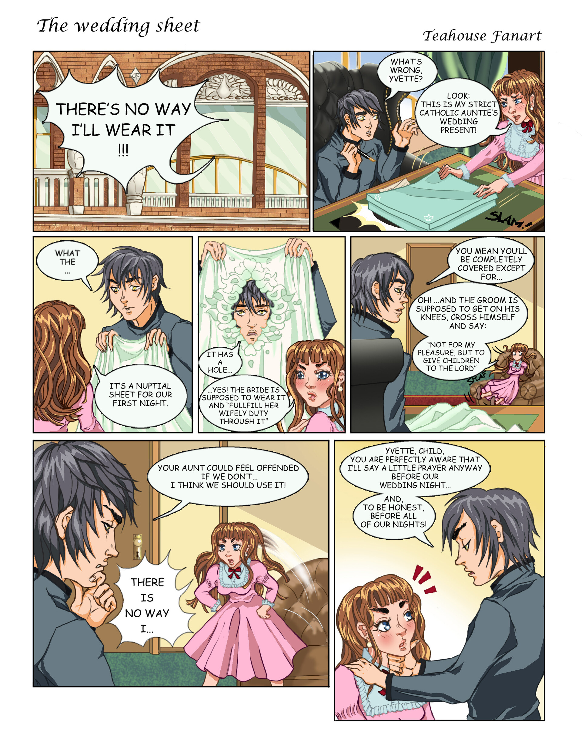 ArtStation - Wedding sheets