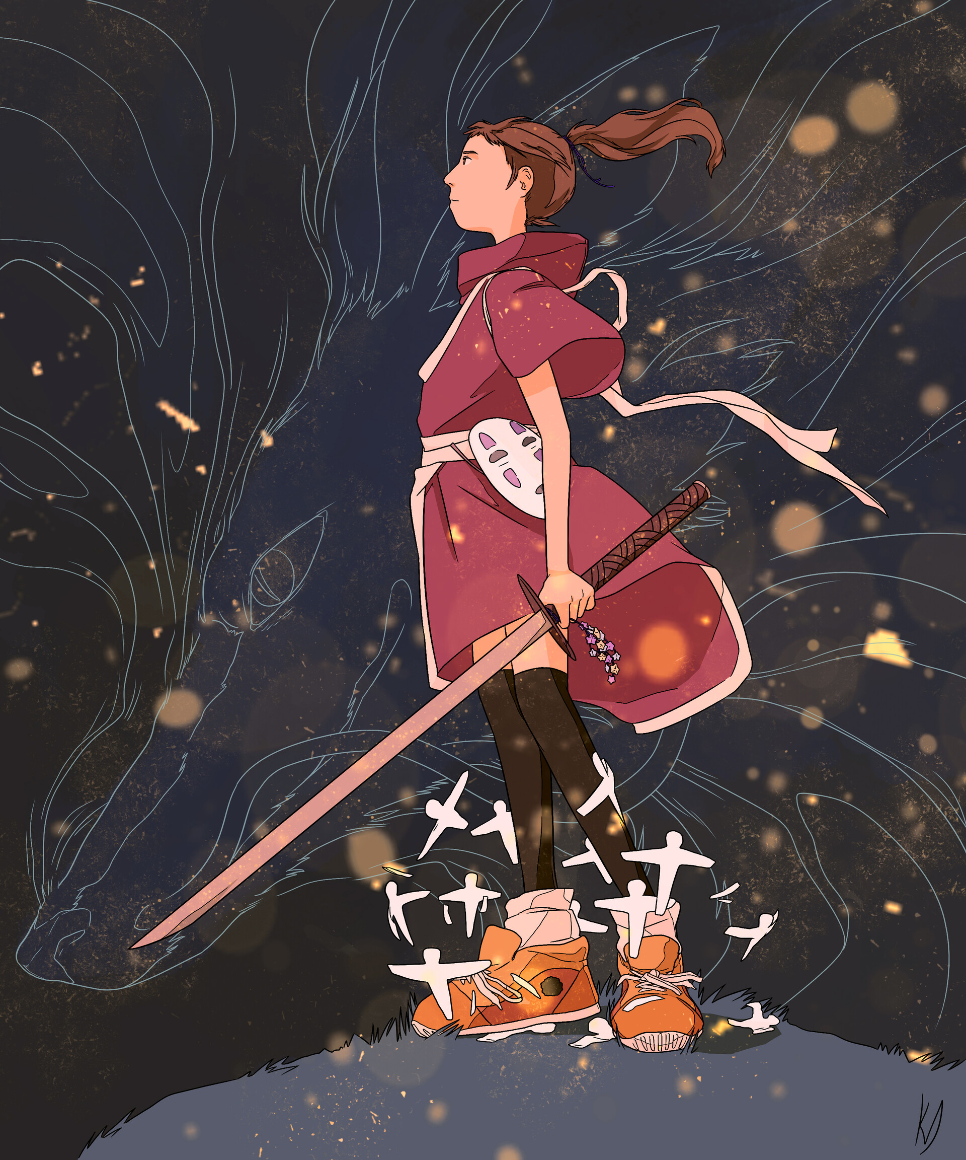 ArtStation - Spirited Away - Chihiro Concept