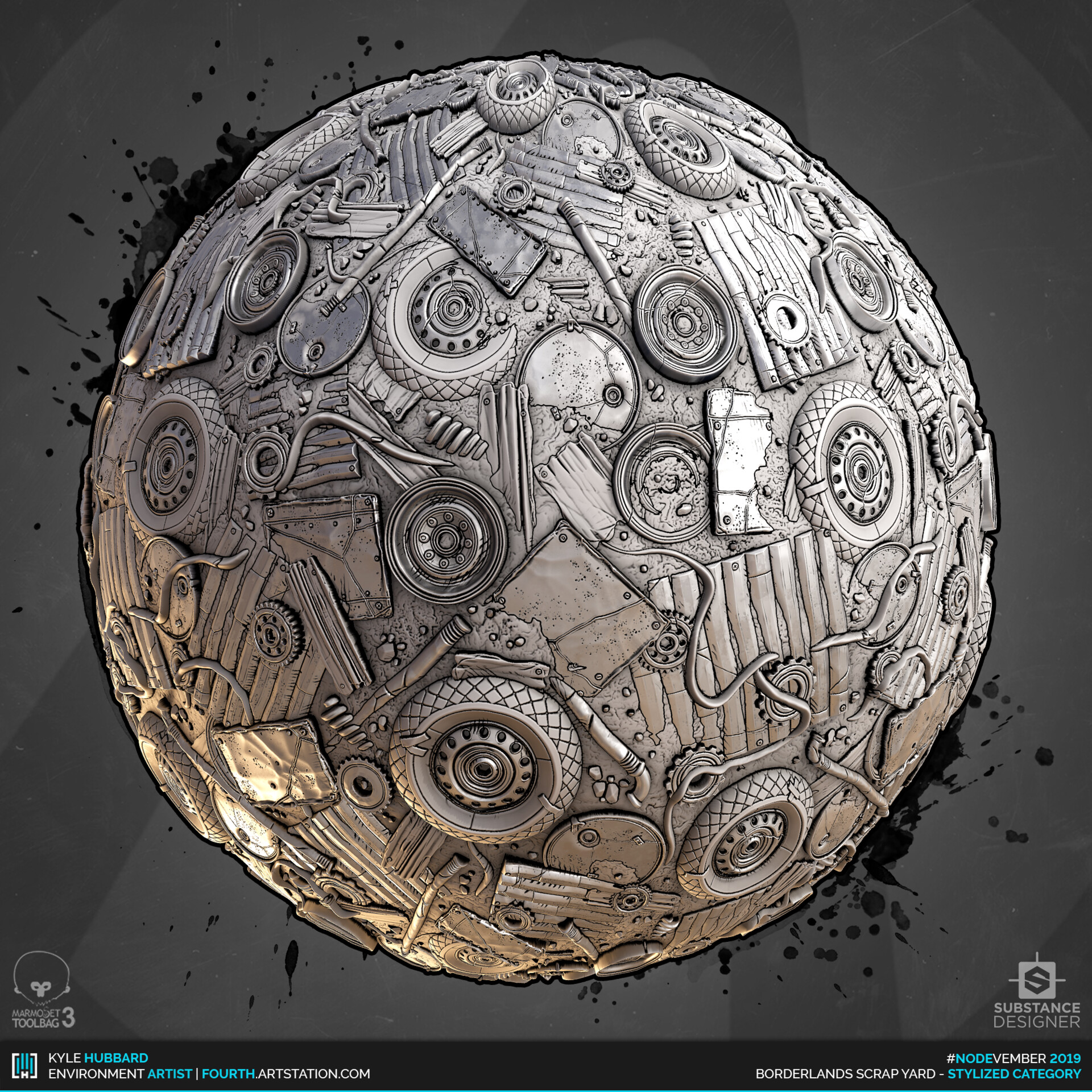 The 4th Dimension - Borderlands Scrap Yard | #NODEVEMBER 2019