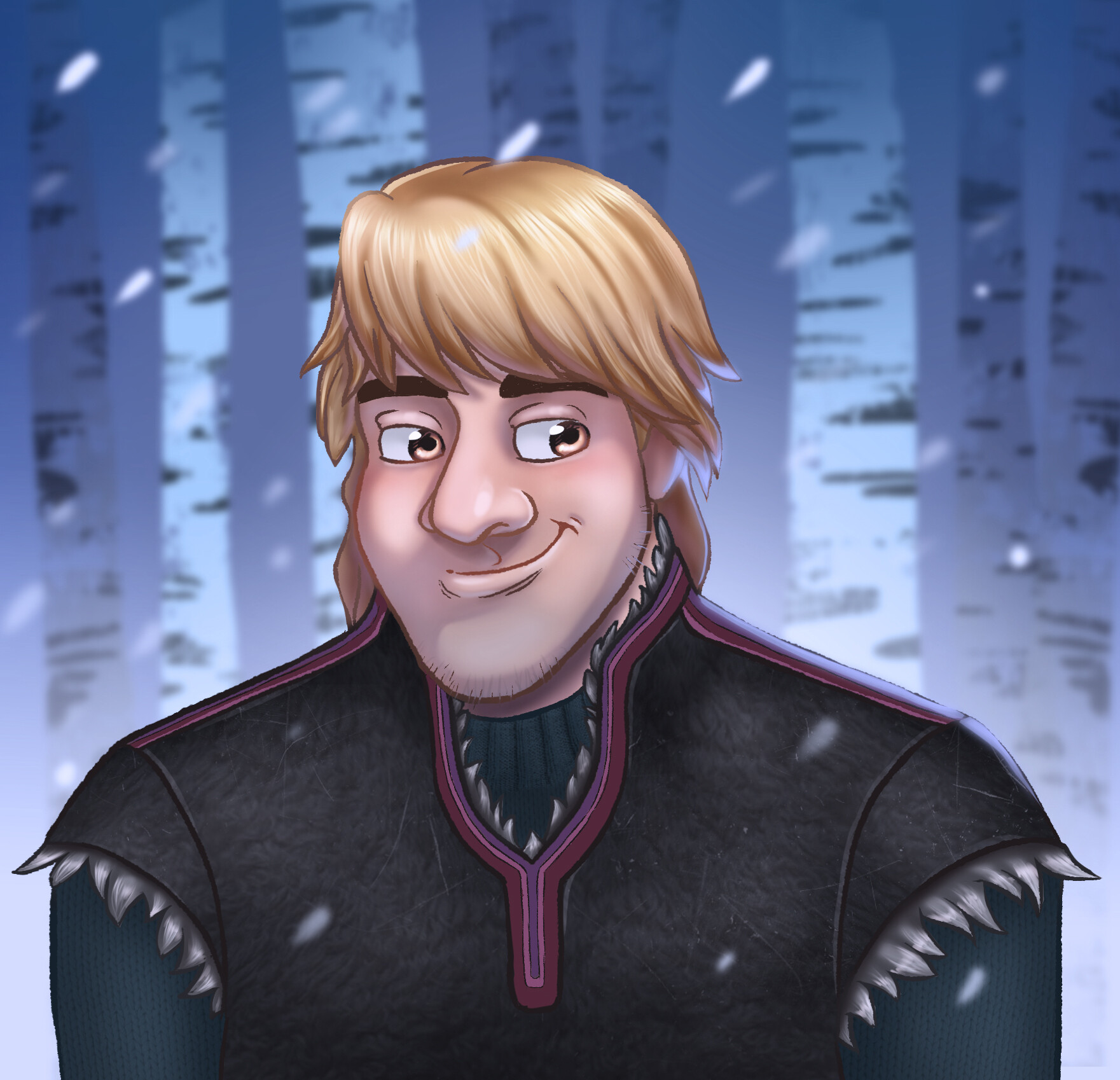 ArtStation - Just Kristoff from Frozen)