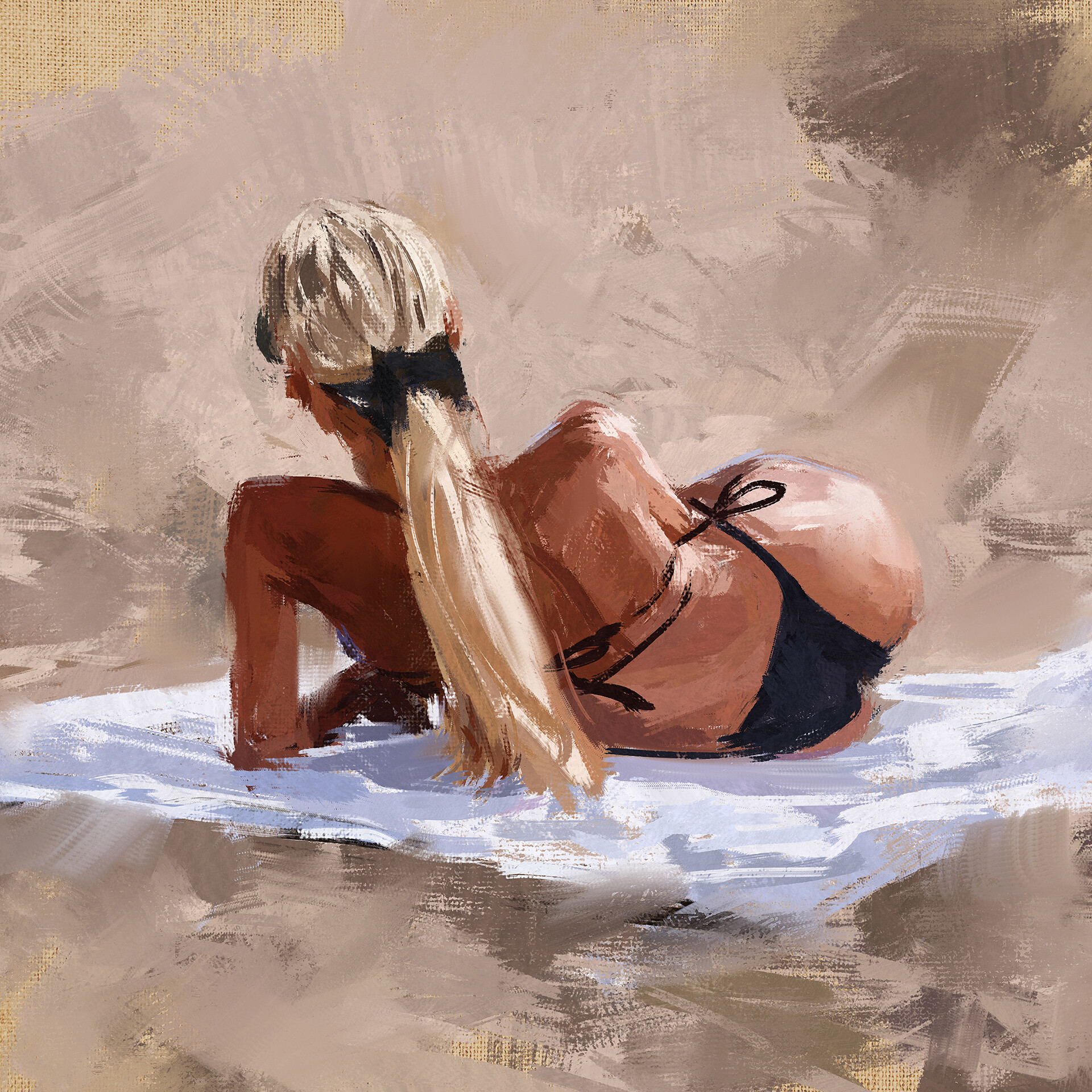 ArtStation - Summer Babe