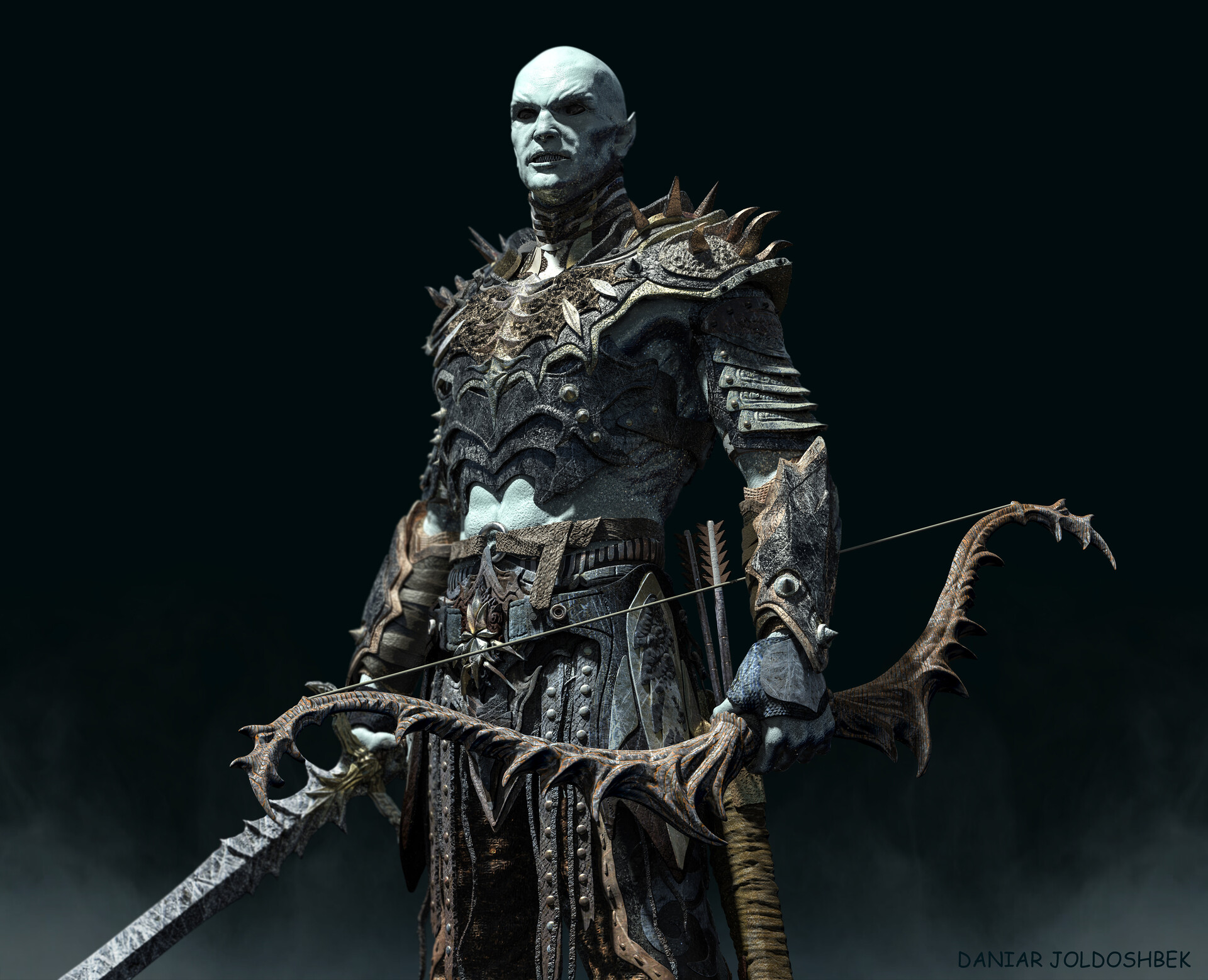 ArtStation - ''Dark Elf''