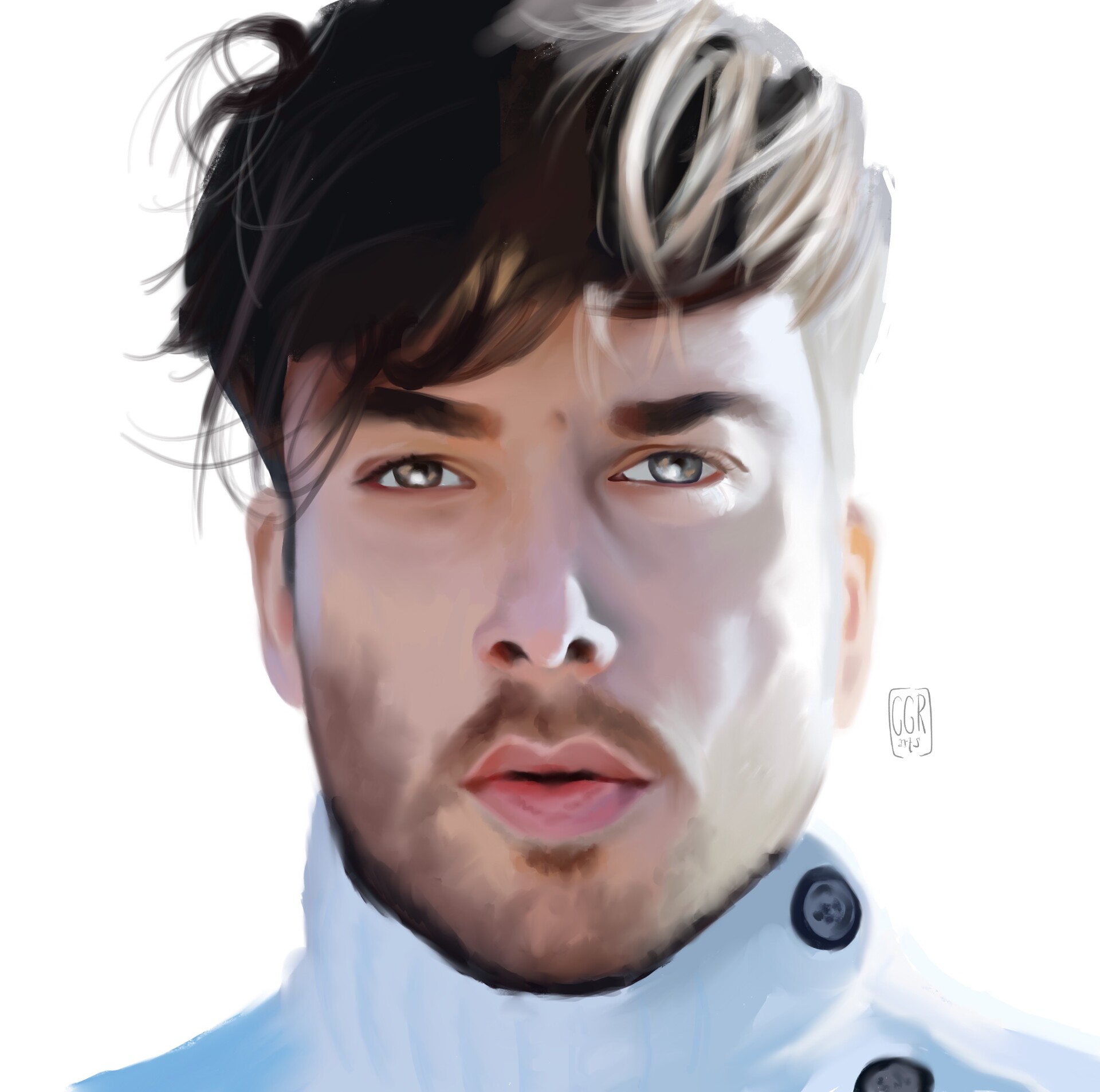 ArtStation - Blas Cantó digital portrait