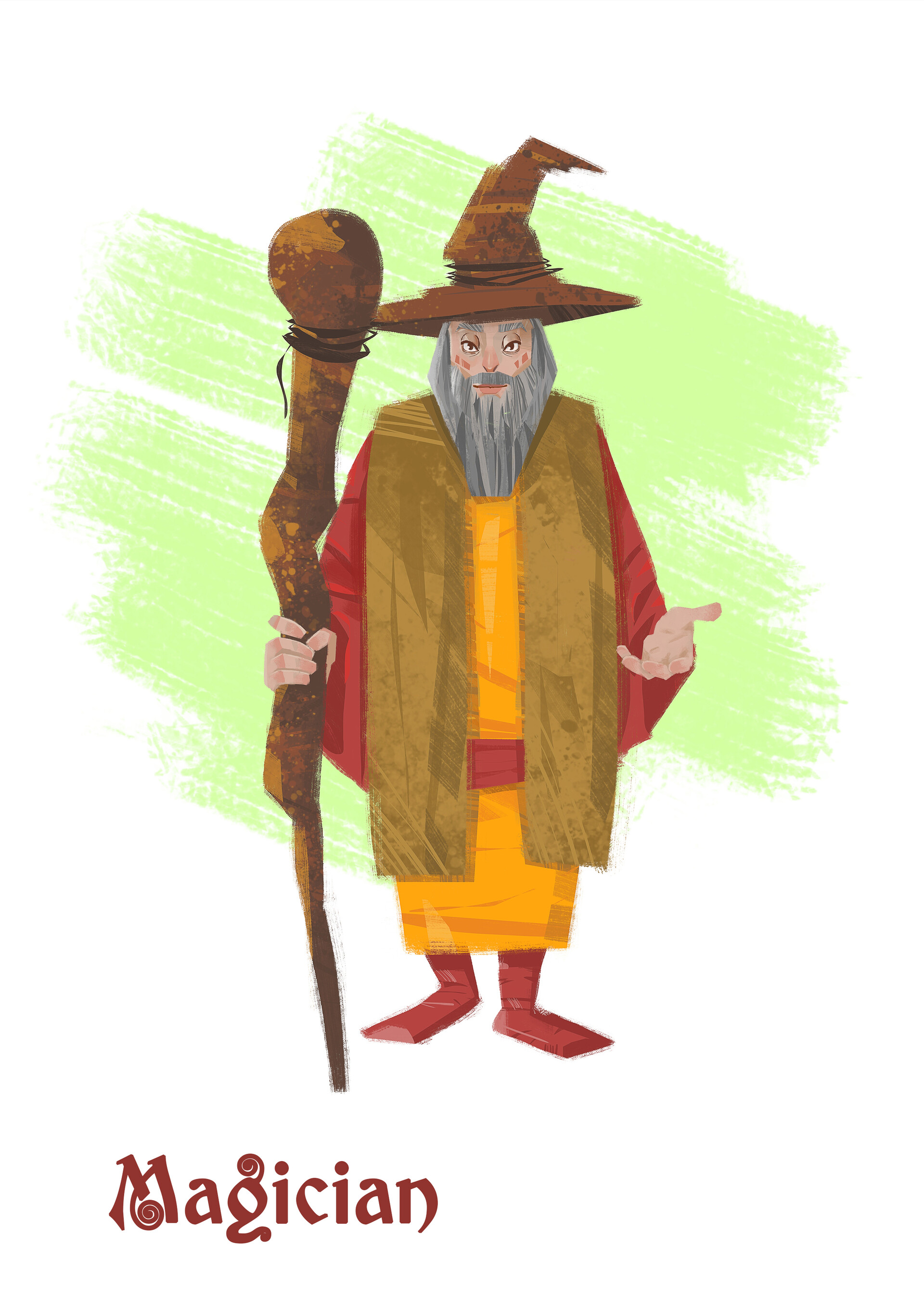 ArtStation - Old magician