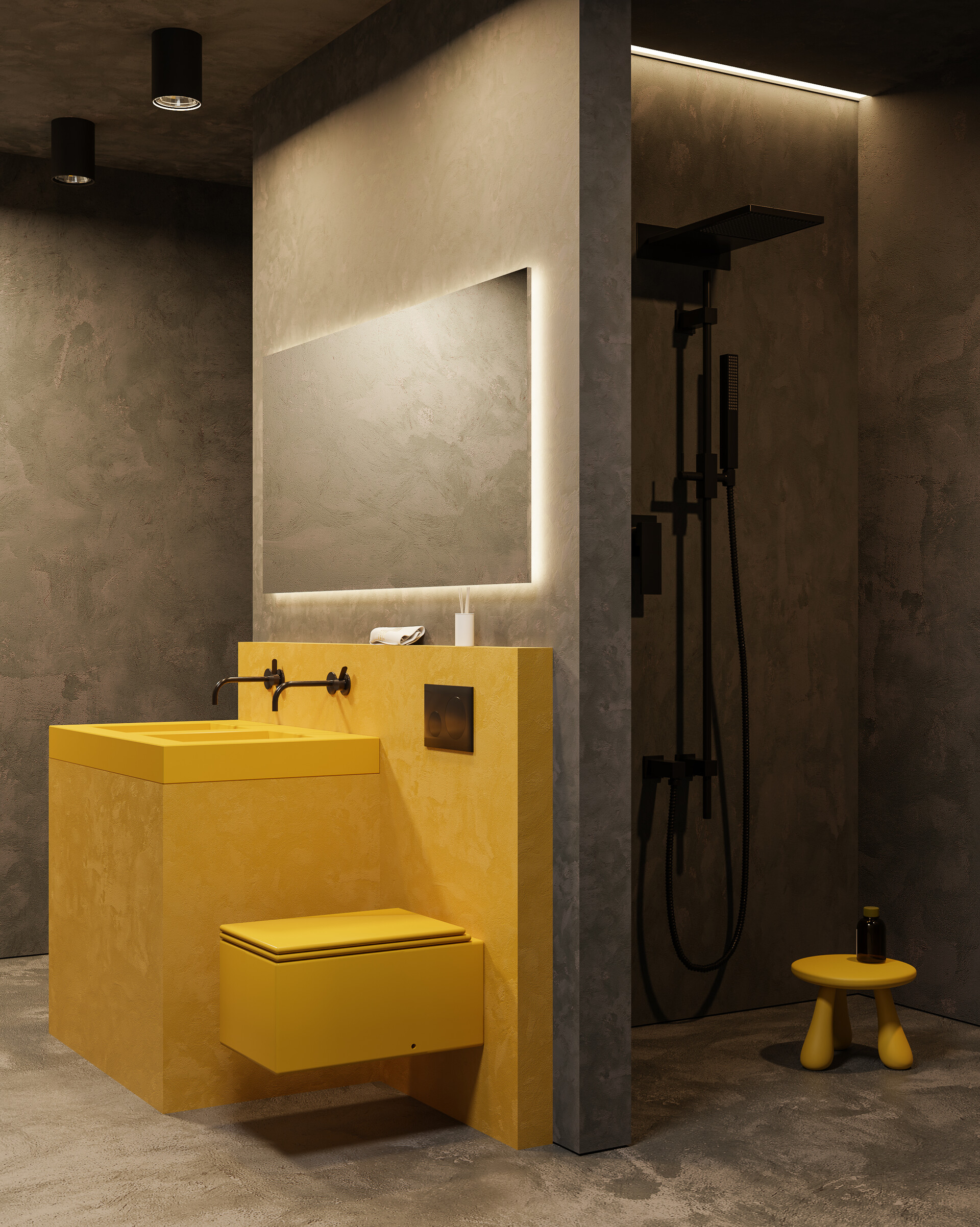 ArtStation - CGI bathroom.