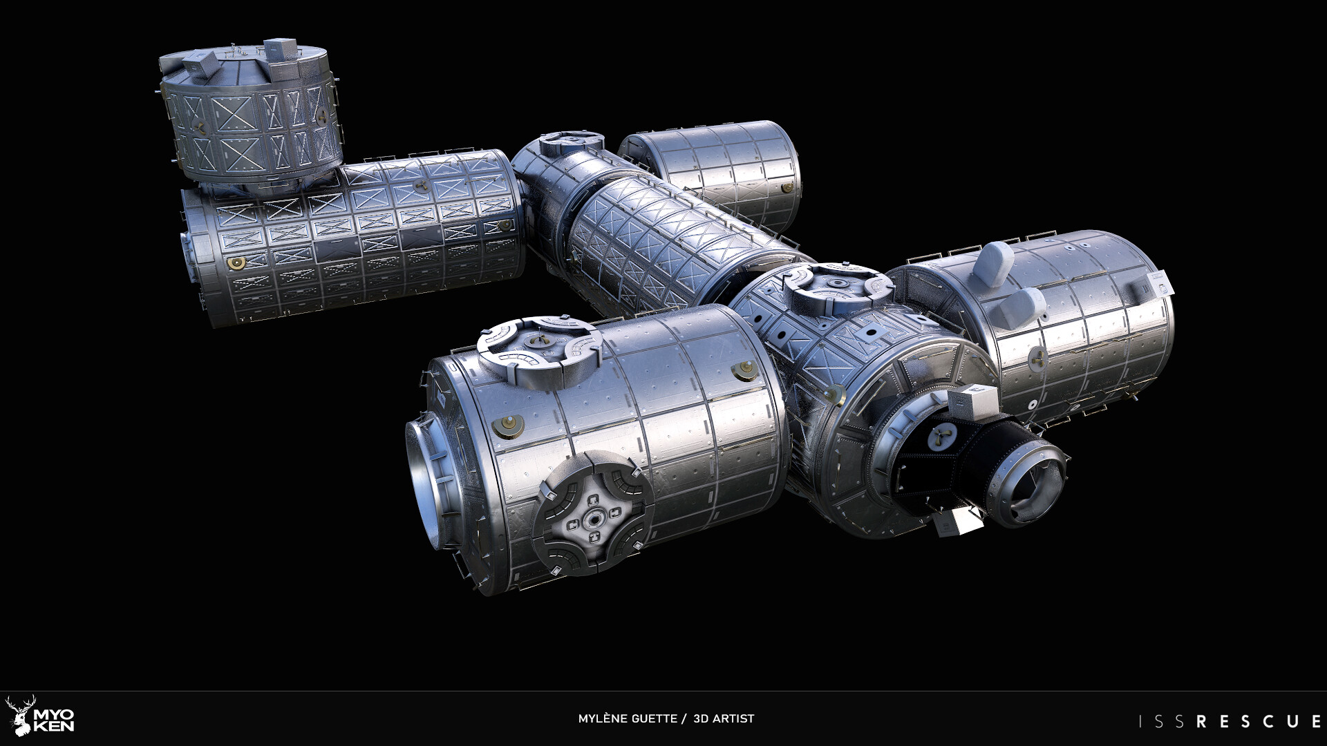 ArtStation - ISS RESCUE - ISS Nodes