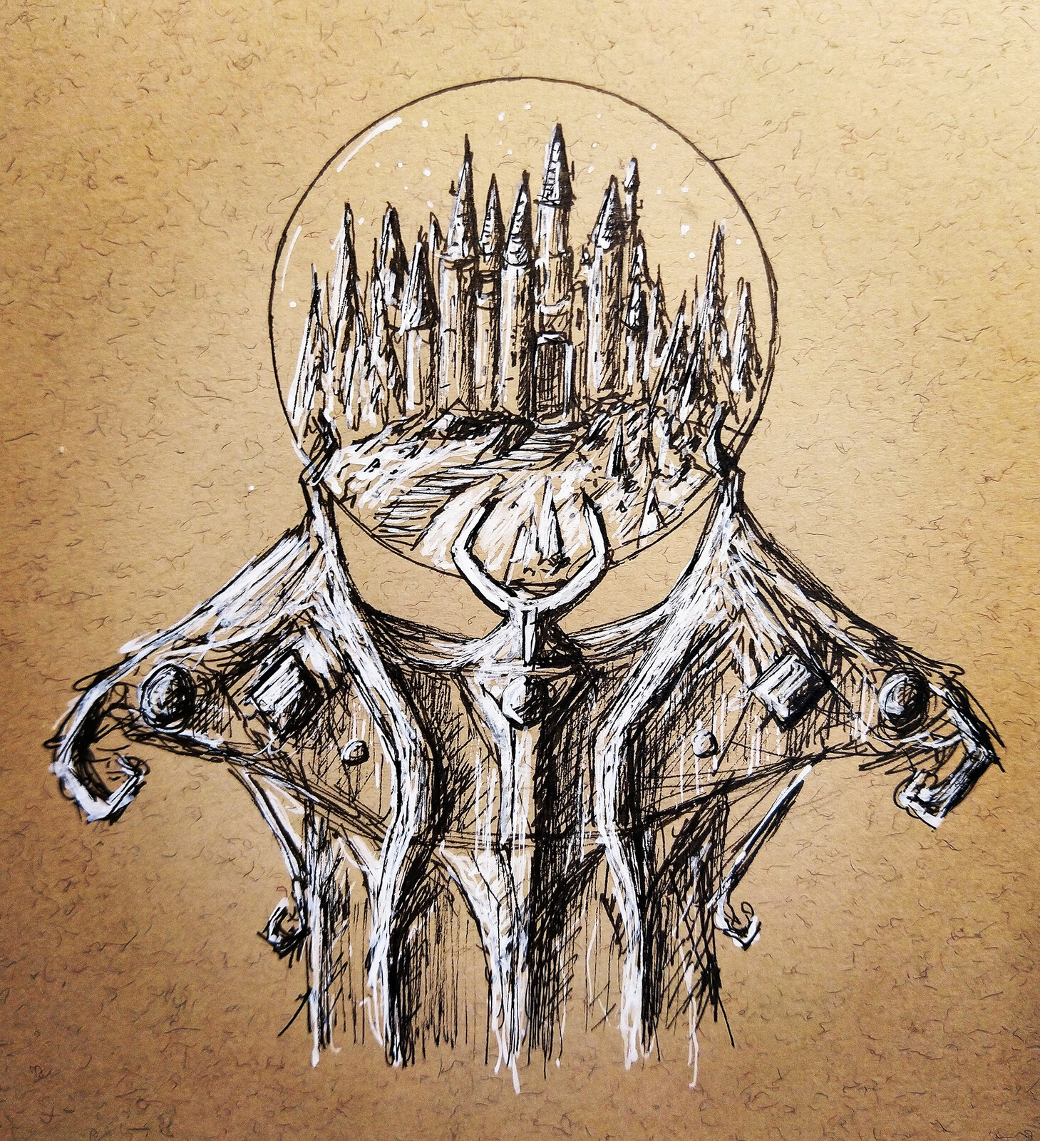 Neil Marriott - Inktober 2019 Selection