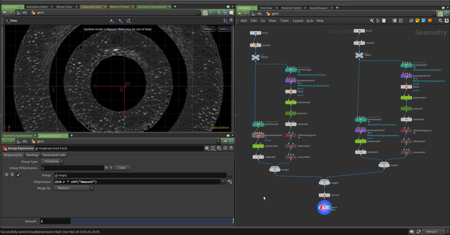 Jorge Lega - Torus Lattice Abstract