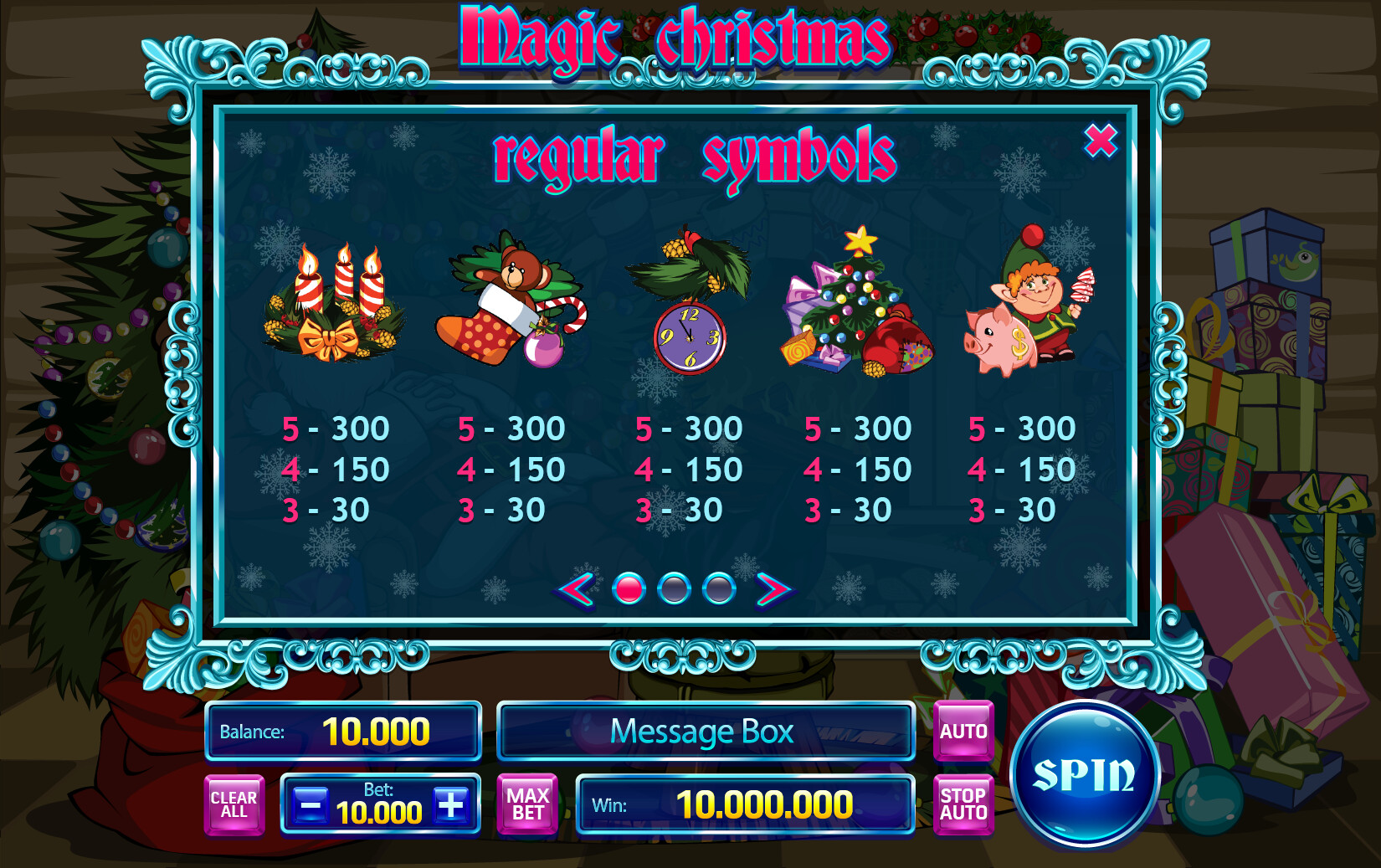 sales slotmachines - Magic Christmas