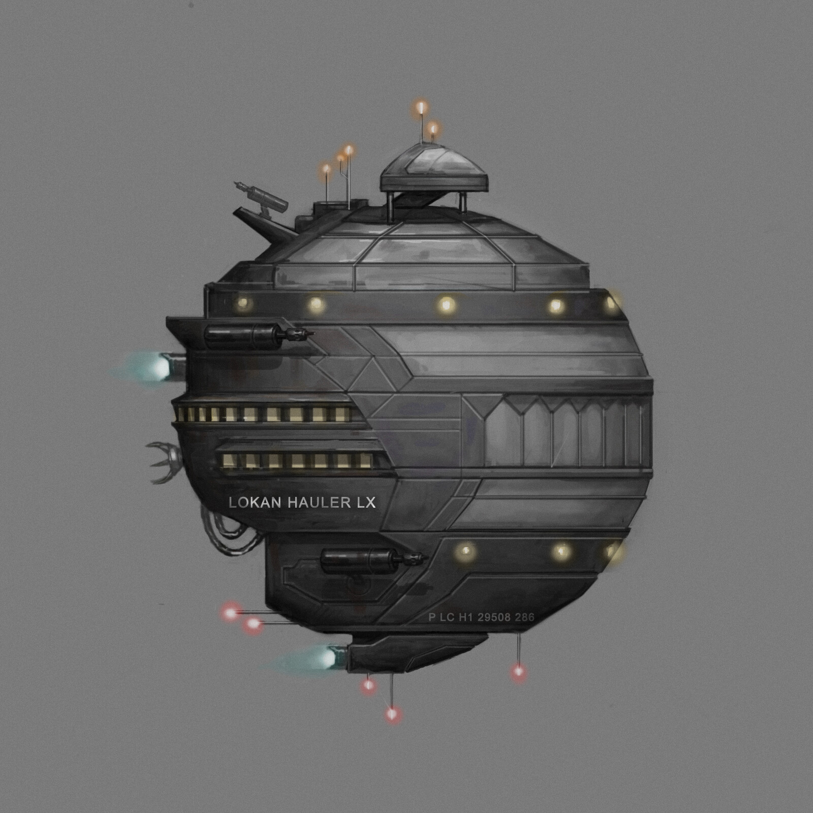Spherical Spaceship