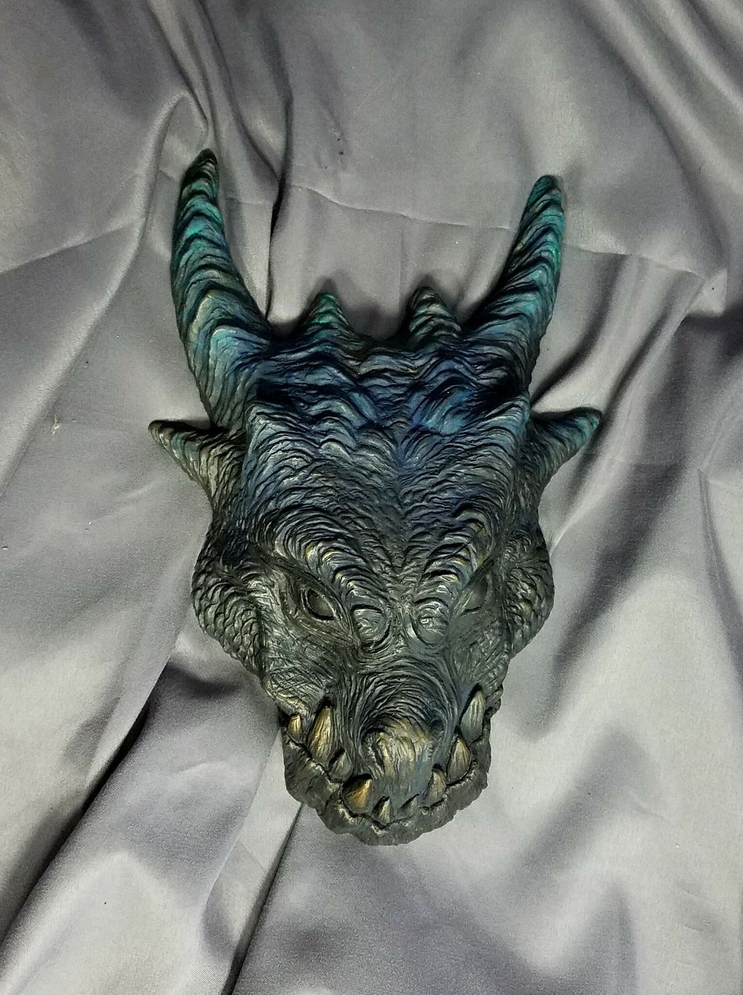 ArtStation - Bronze Dragon Plaque