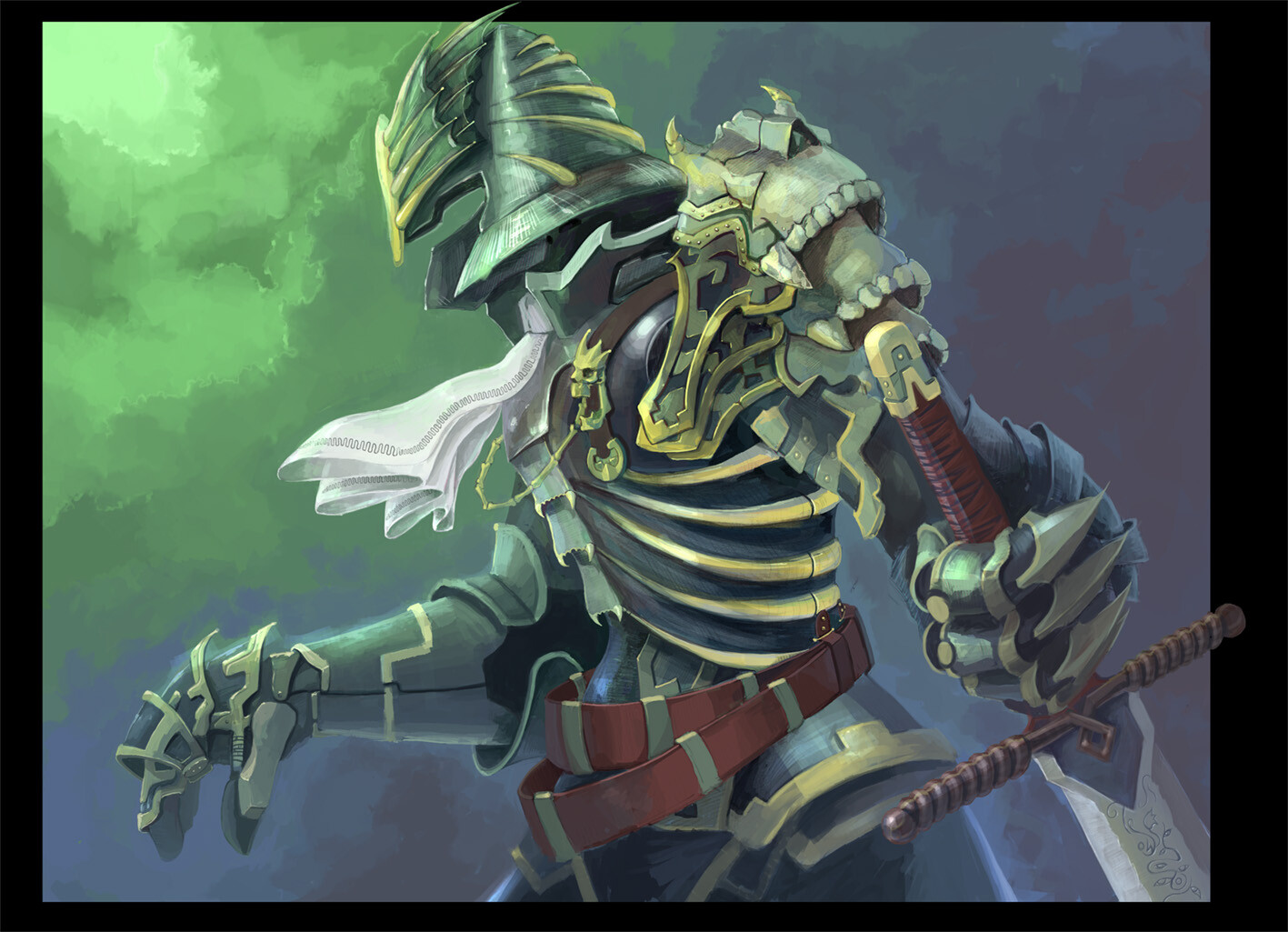 ArtStation - Sceleton Armour