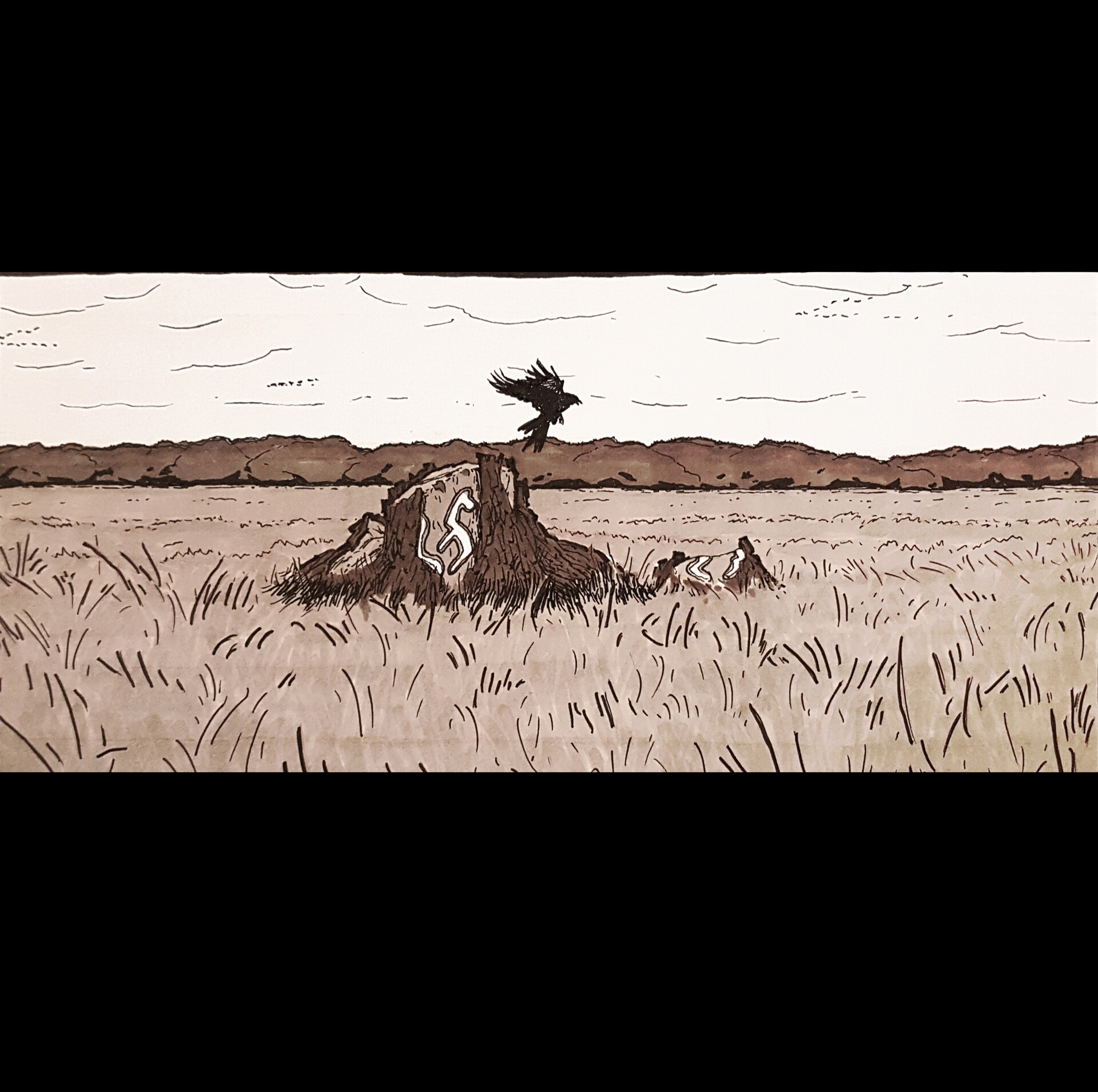 Torben Lindström - Traditional Environment Drawings